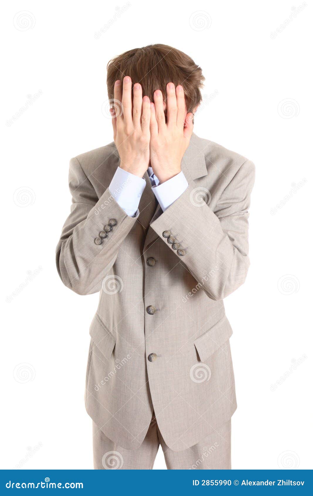 Mislukking stock foto. Image of losser, kostuum, overhemd - 2855990