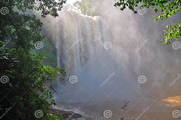 Misol Ha Waterfall, Mexico stock photo. Image of chiapas - 16512006