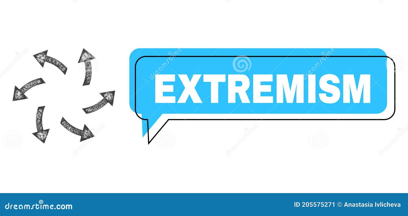 Extremism Bubble Stock Illustrations – 3 Extremism Bubble Stock ...