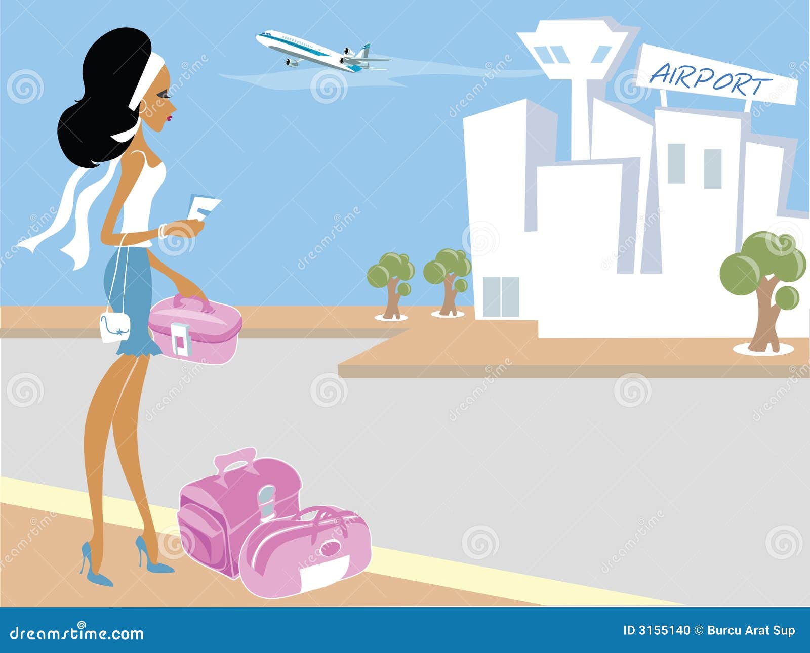 Miss Boo Vector Illustration | CartoonDealer.com #3155140