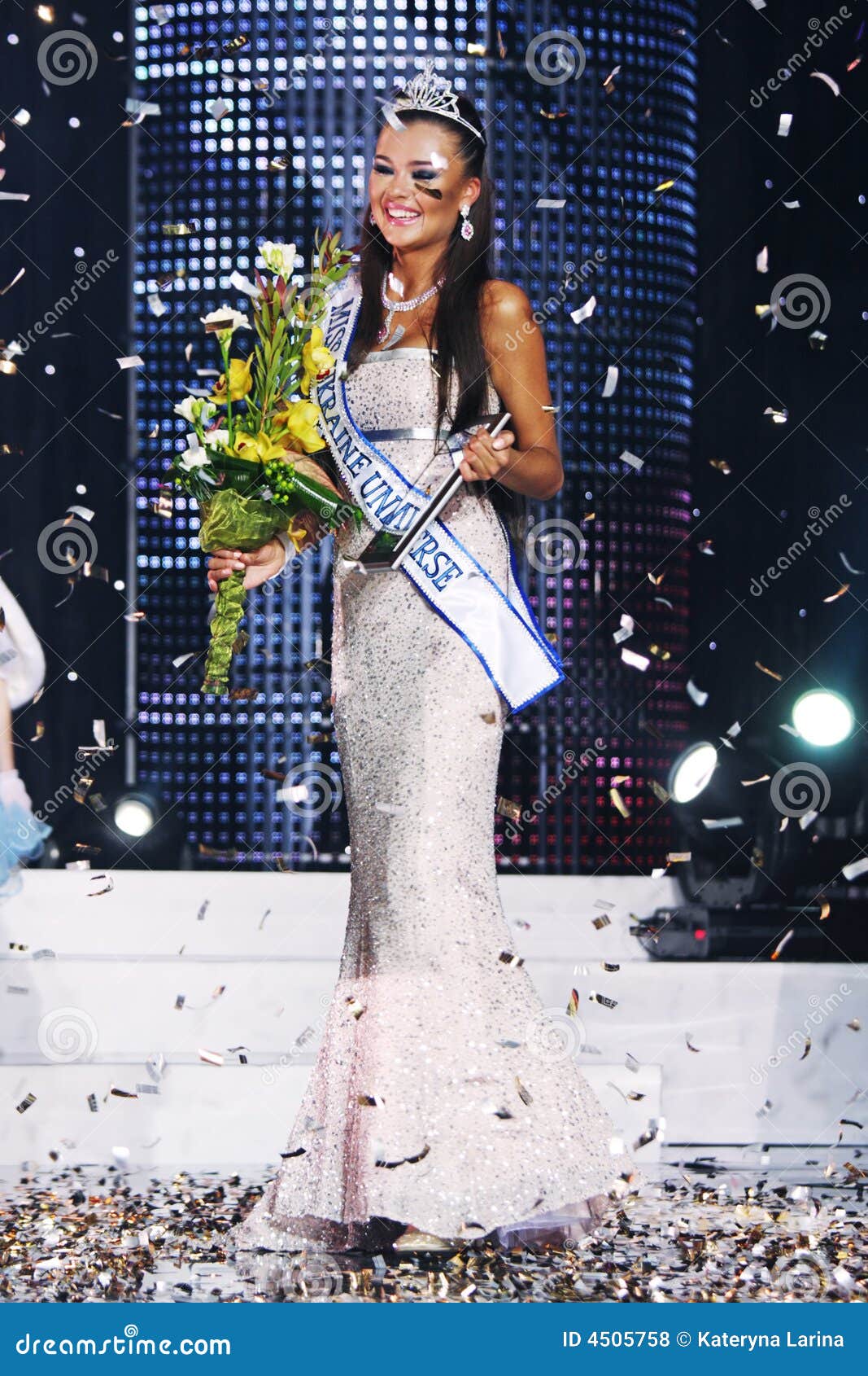 Miss Ukraine Universe editorial stock photo. Image of success - 4505758