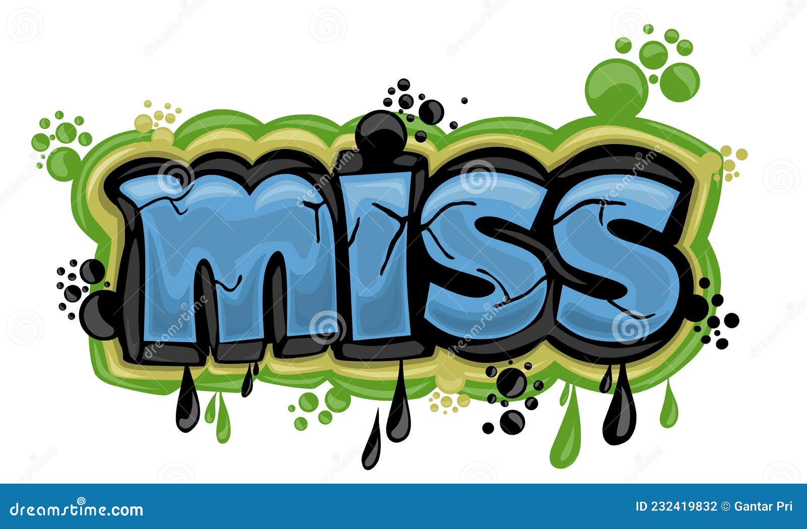 ART Writing Graffiti Design On A White Background Royalty-Free Stock ...