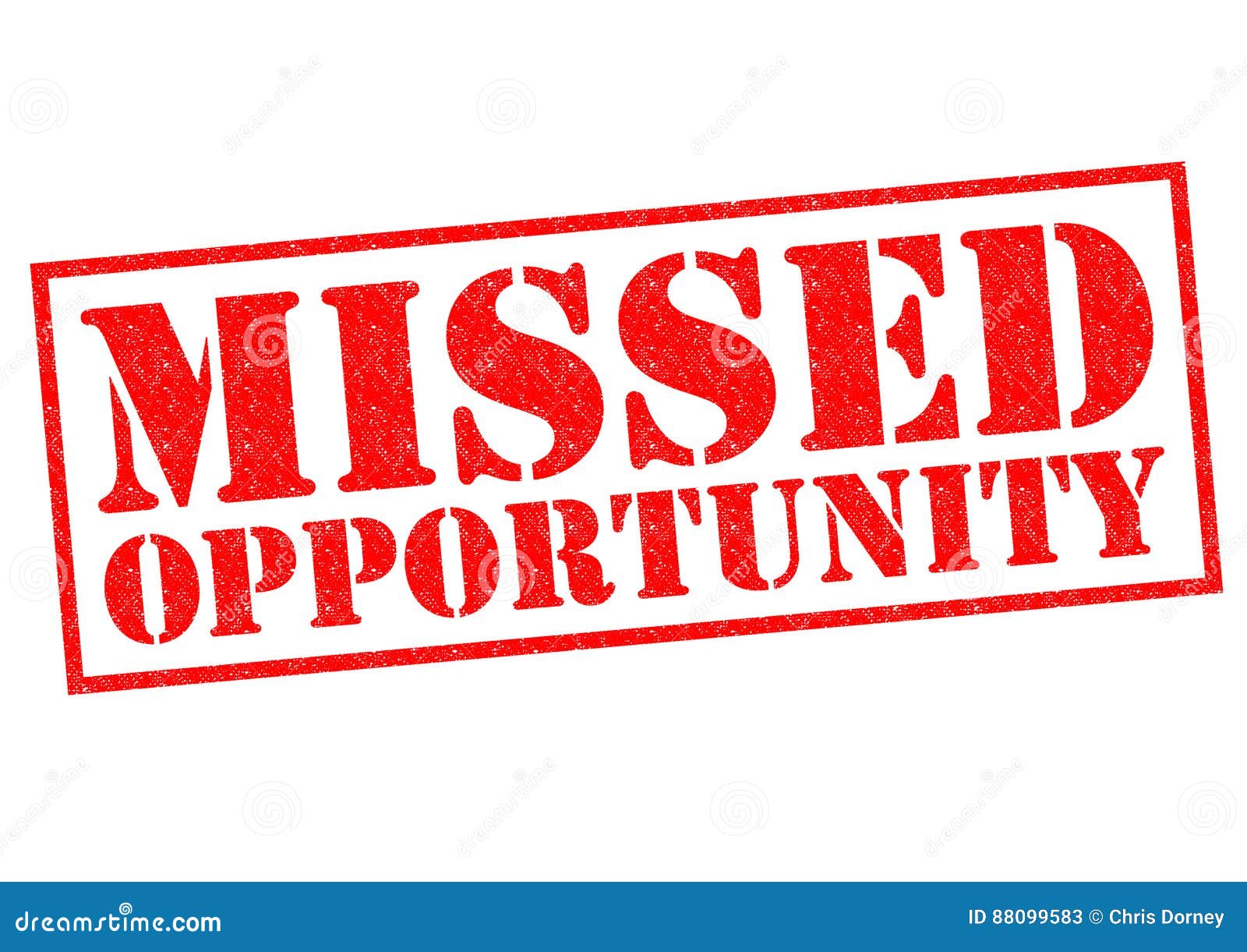 MISSED OPPORTUNITY stock illustration. Illustration of time - 88099583
