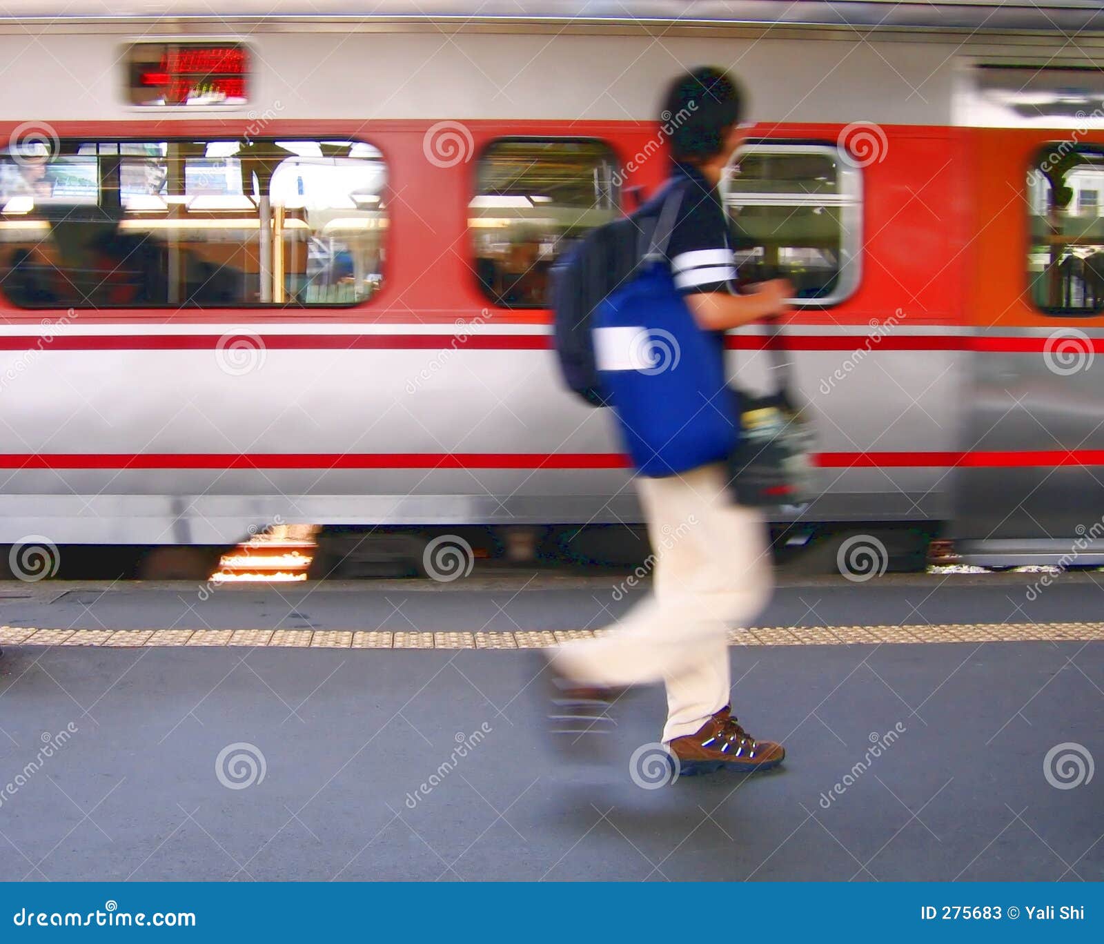 Missed the Train stock image. Image of rail, reflection - 275683