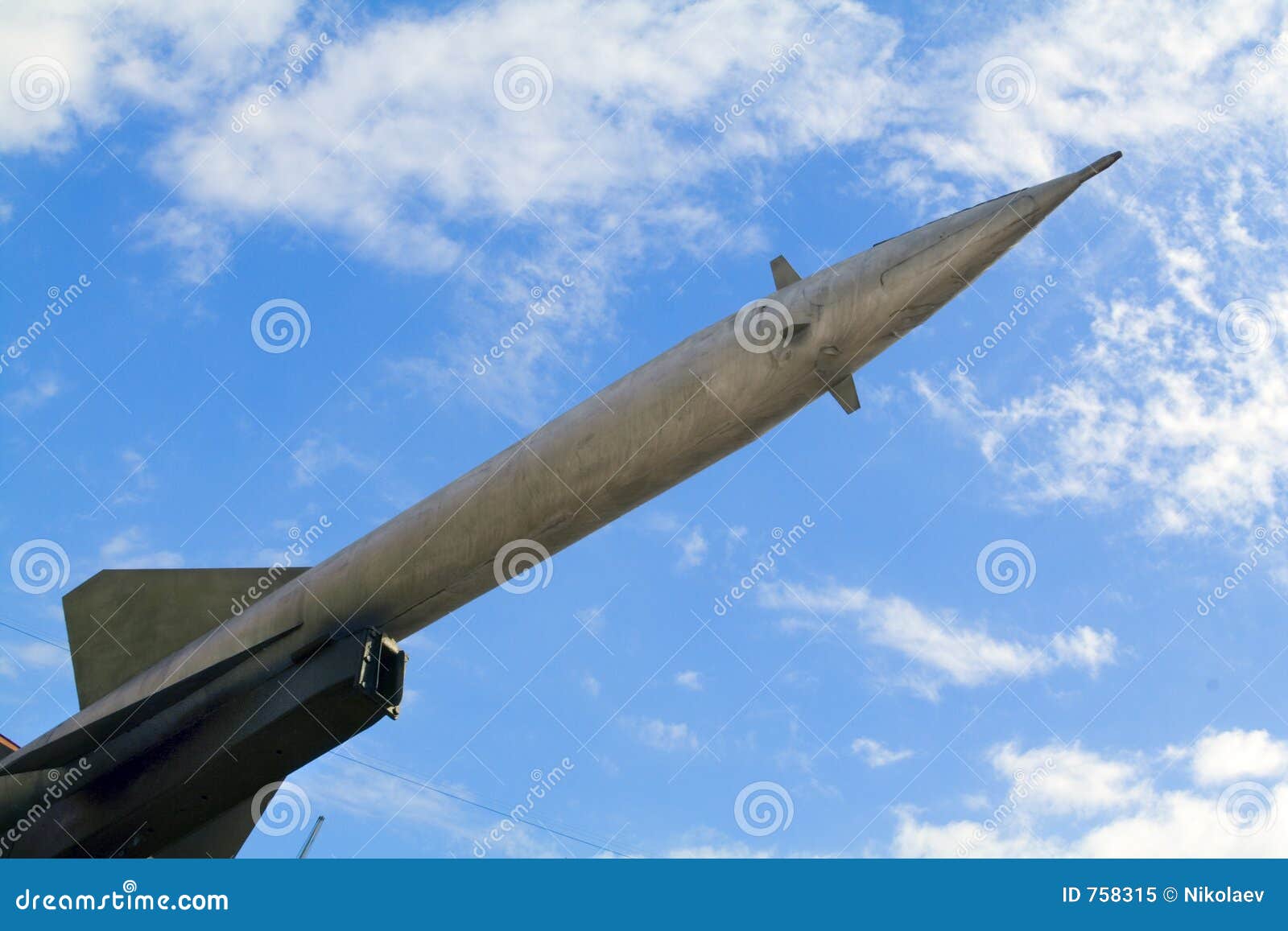 Missile stock image. Image of soviet, combat, defense, military - 758315