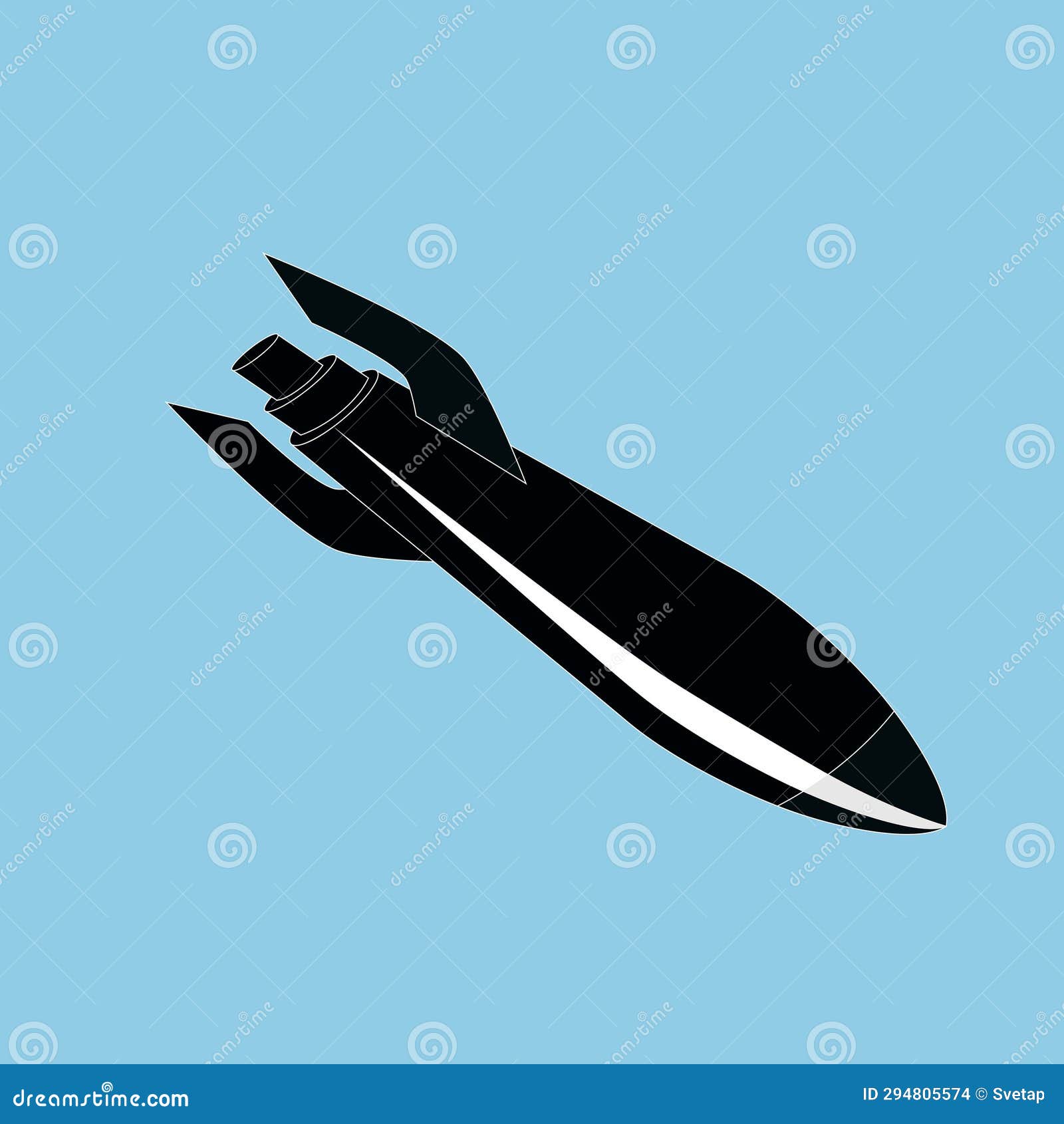 Hypersonic Missile Kh-47M2 Kinzhal Vector Infographic | CartoonDealer ...