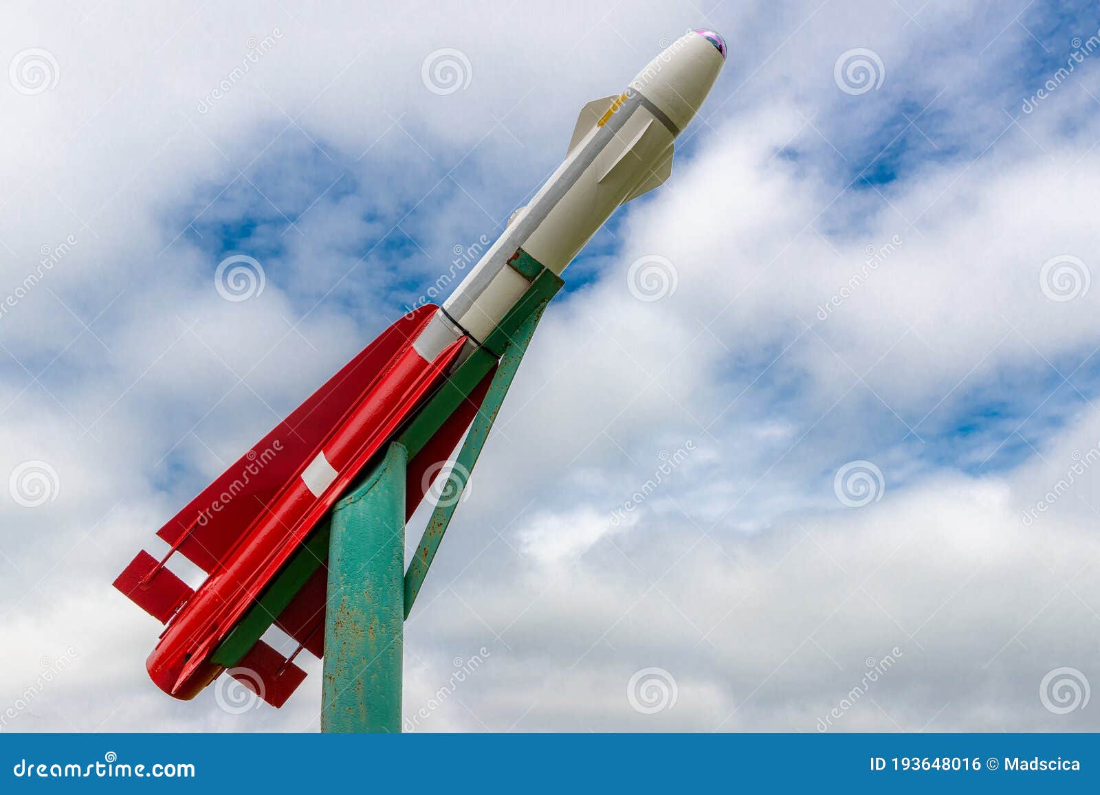 Missile on Display stock photo. Image of launch, display - 193648016