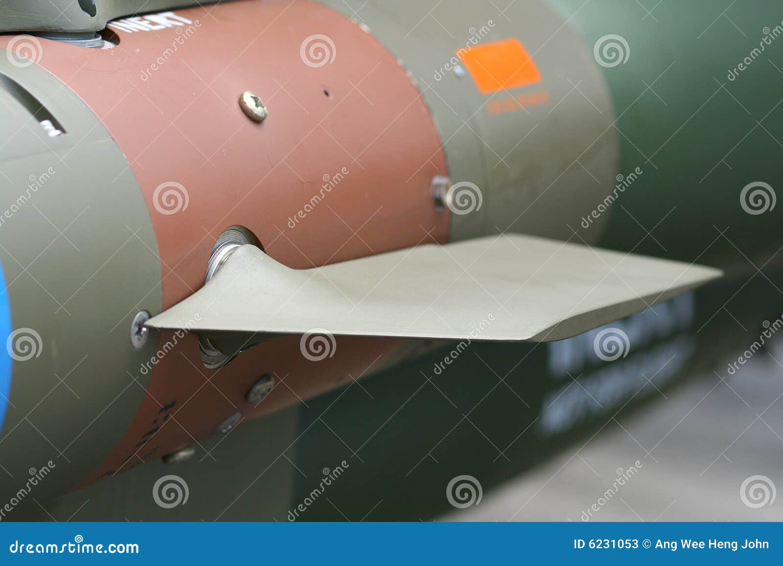 Missile fin stock image. Image of stabilising, bomb, fins - 6231053