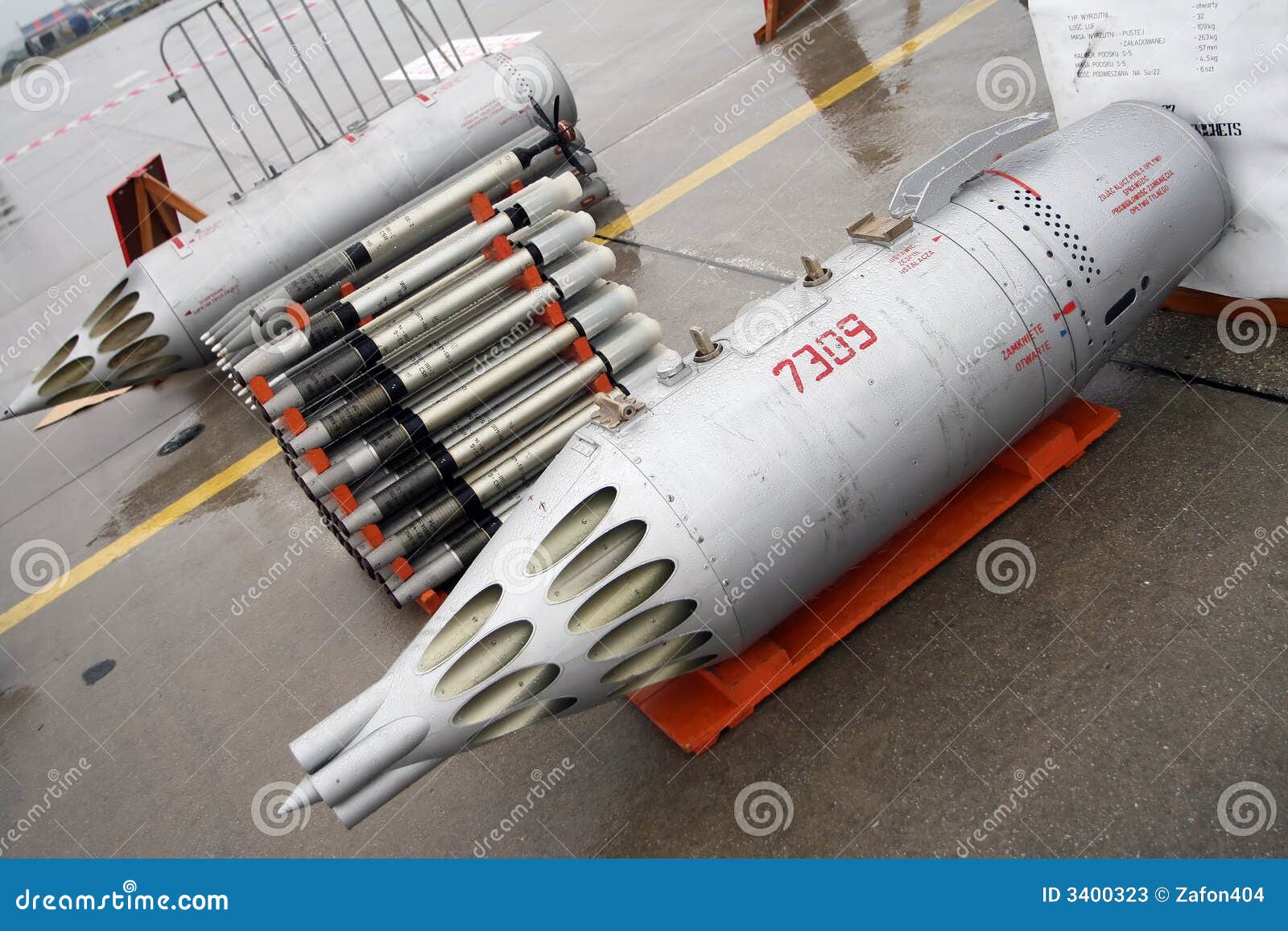 Missile gun stock image. Image of airplane, power, rocket - 3400323