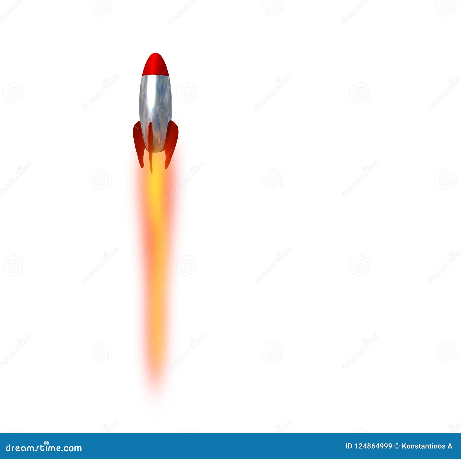 Missile Launch Collage Of Binary Digits Vector Illustration ...