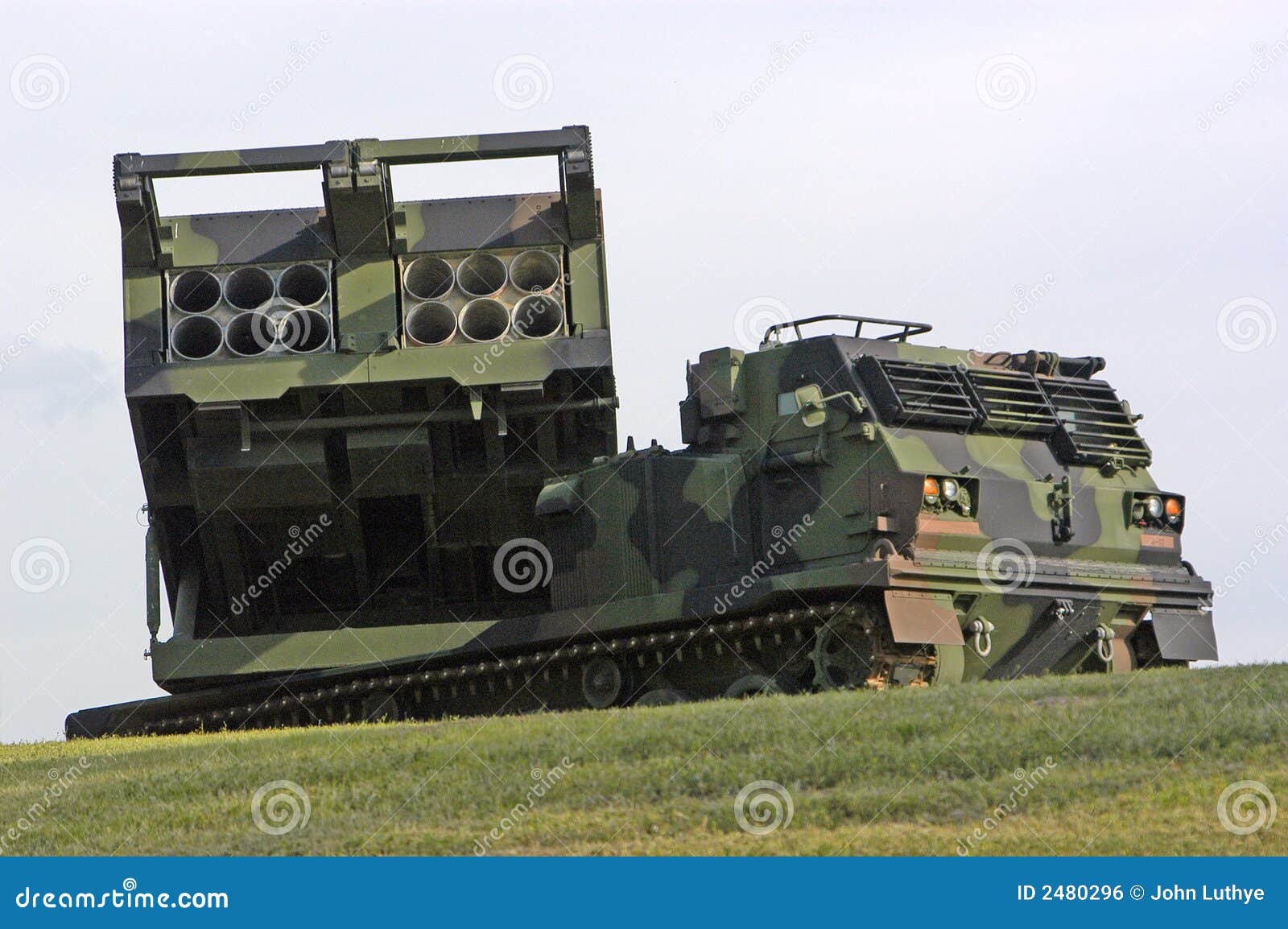 Missile Launcher stock photo. Image of mobile, lawton - 2480296