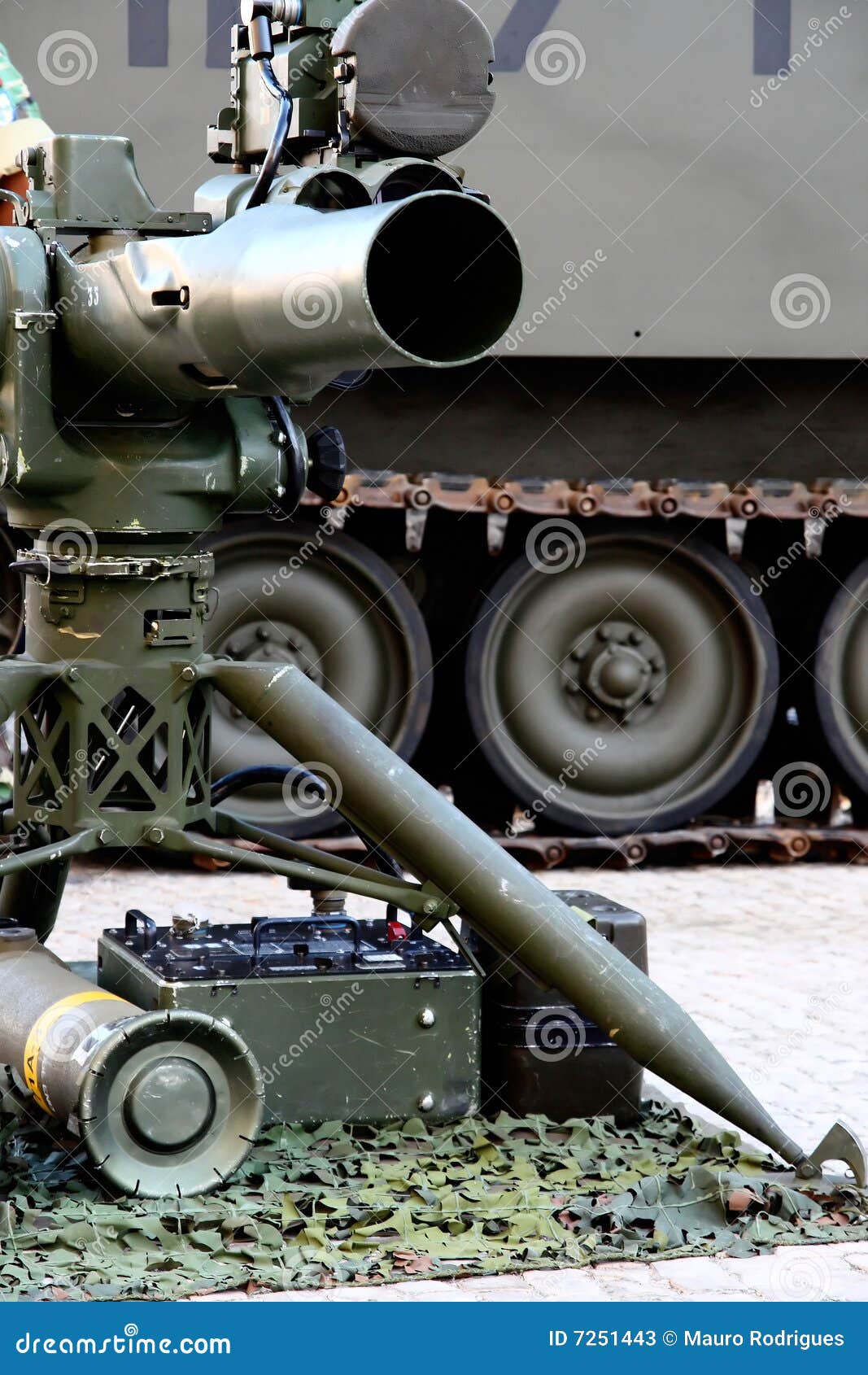 Missile Launcher stock image. Image of missile, armor - 7251443