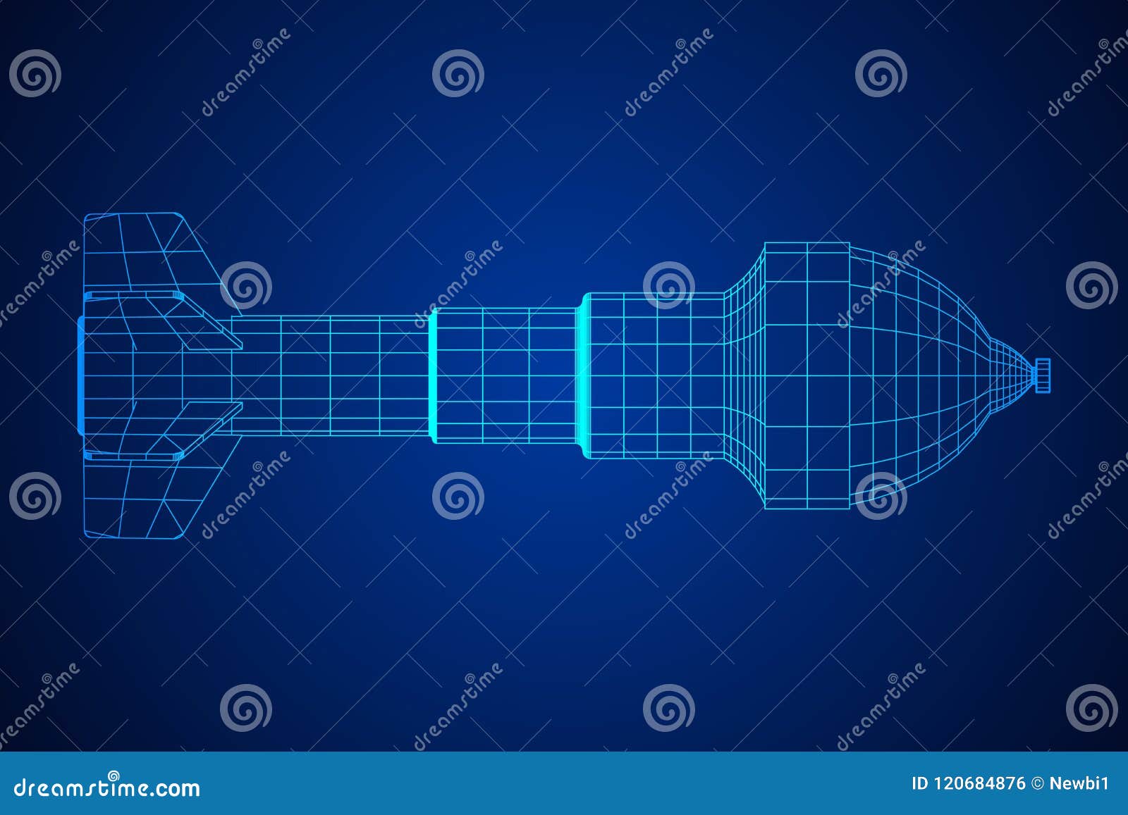 Missile, Nuclear Bomb Vector Stock Vector - Illustration of power ...