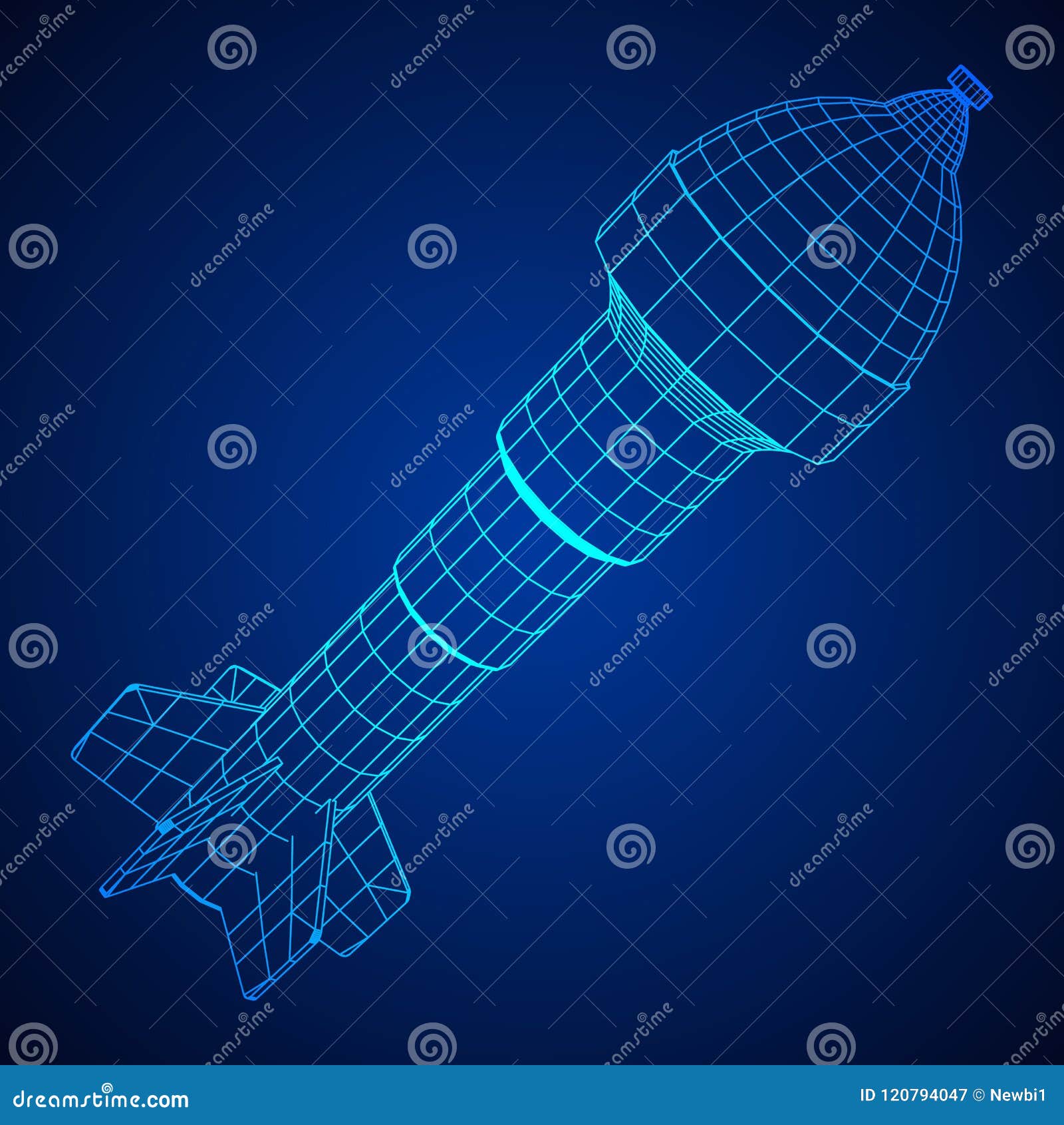 Missile, Nuclear Bomb Vector Stock Vector - Illustration of model ...