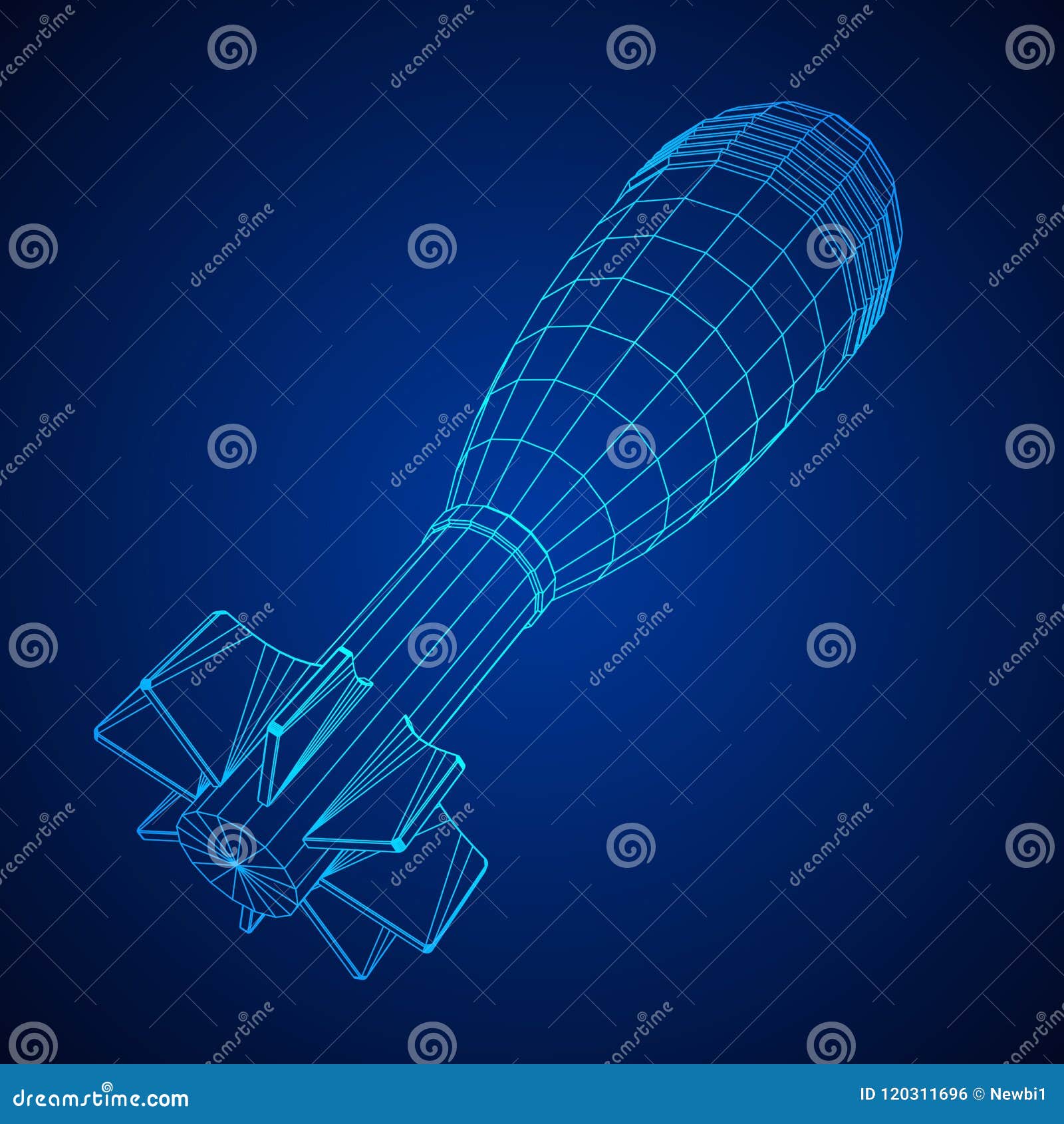 Missile, Nuclear Bomb Vector Stock Vector - Illustration of design ...