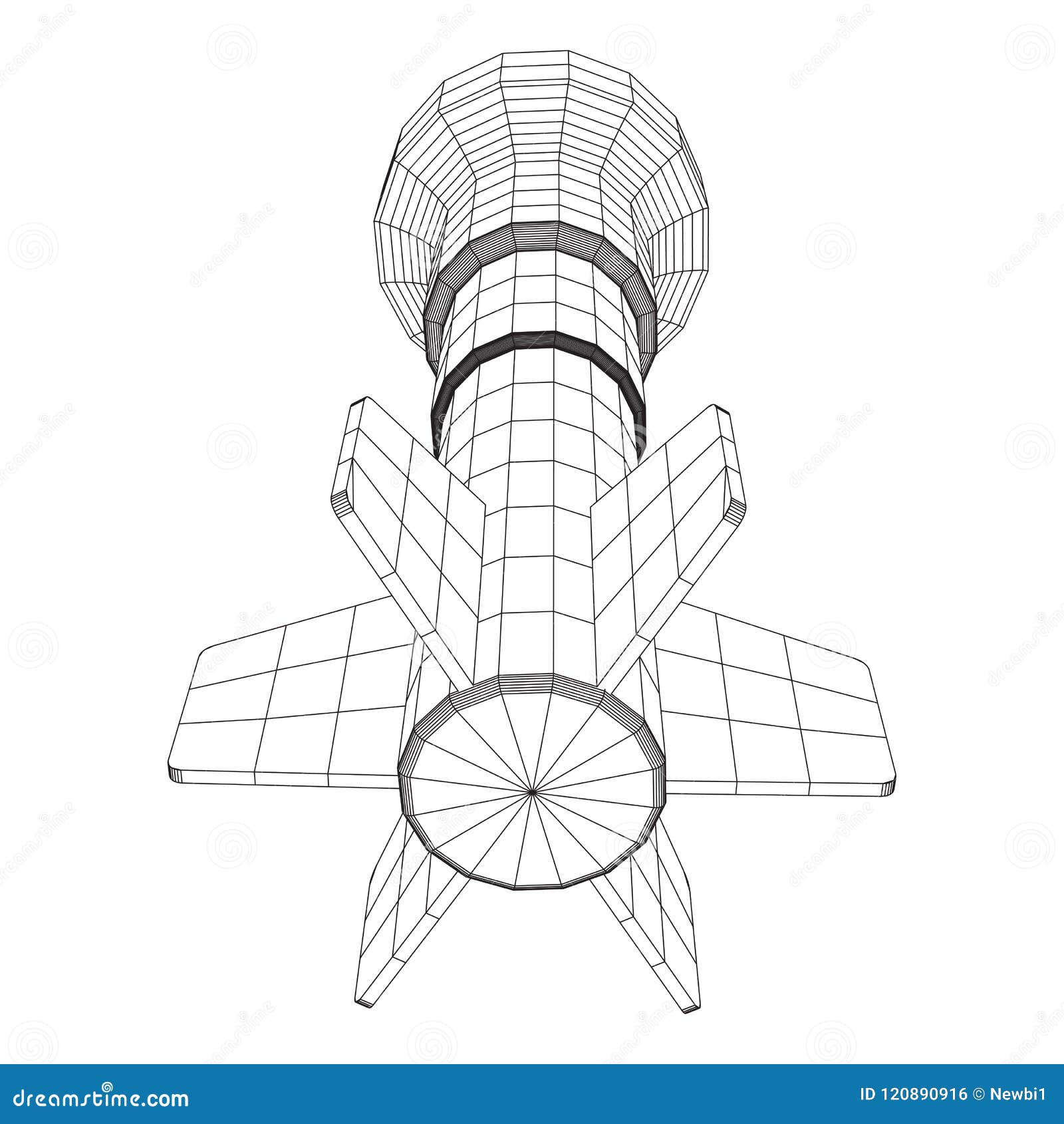 Missile, Nuclear Bomb Vector Stock Vector - Illustration of bomb, model ...