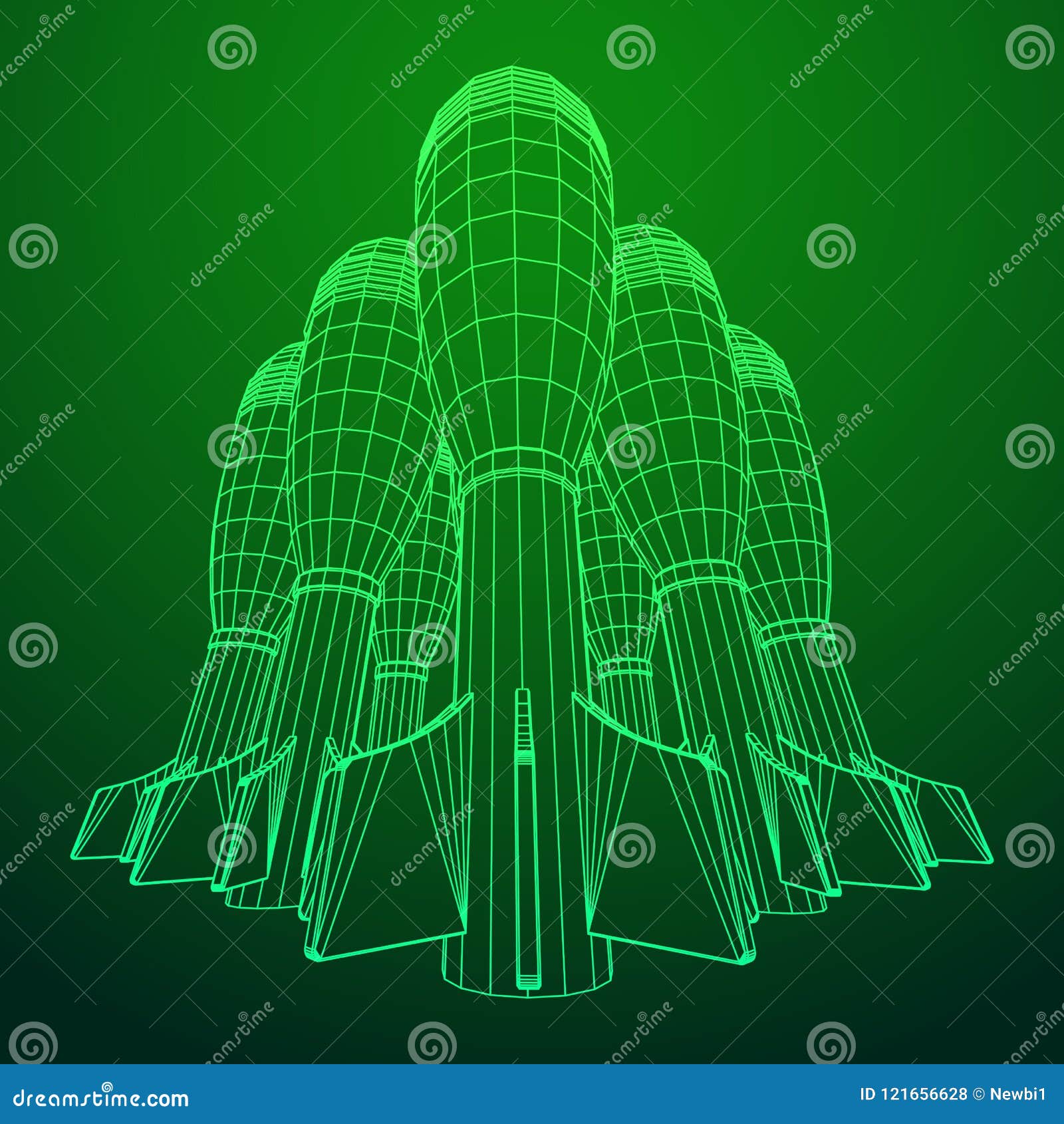 Missile, Nuclear Bomb Vector Stock Vector - Illustration of ballistic ...