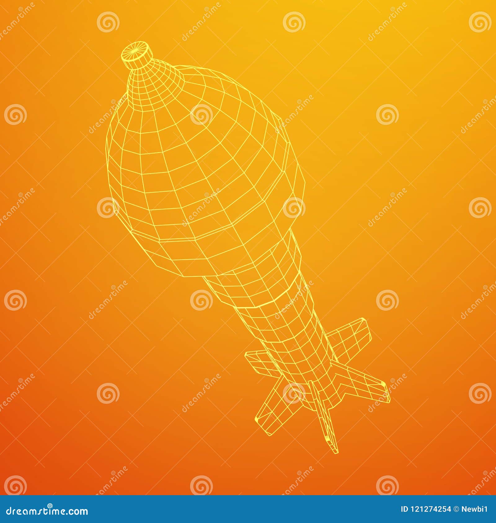 Missile, Nuclear Bomb Vector Stock Vector - Illustration of design ...