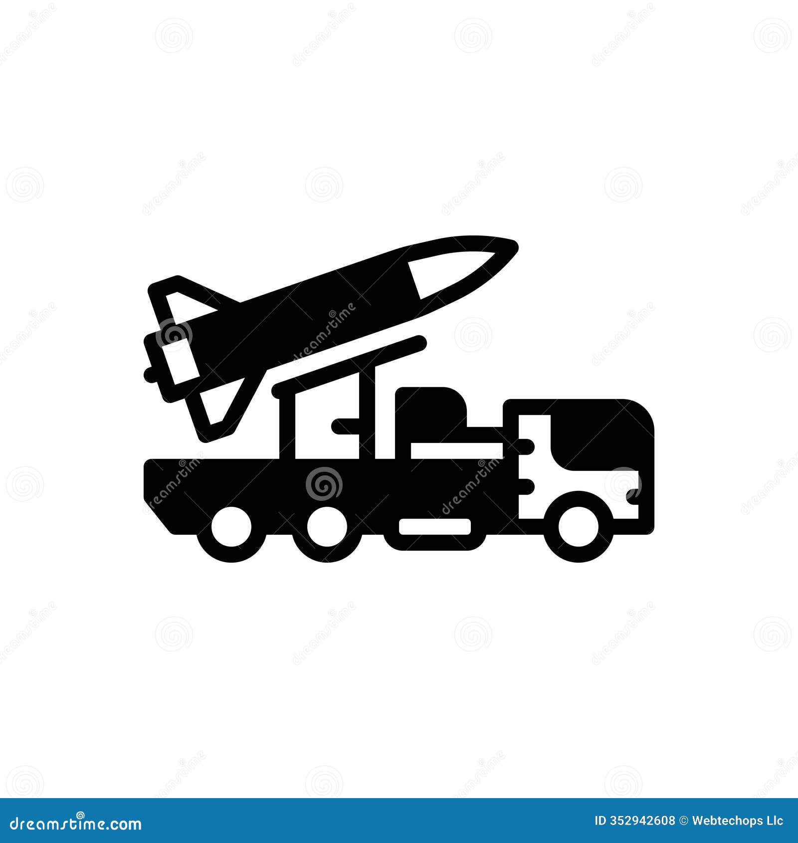 Missile Truck Icon Stock Photography | CartoonDealer.com #108518864