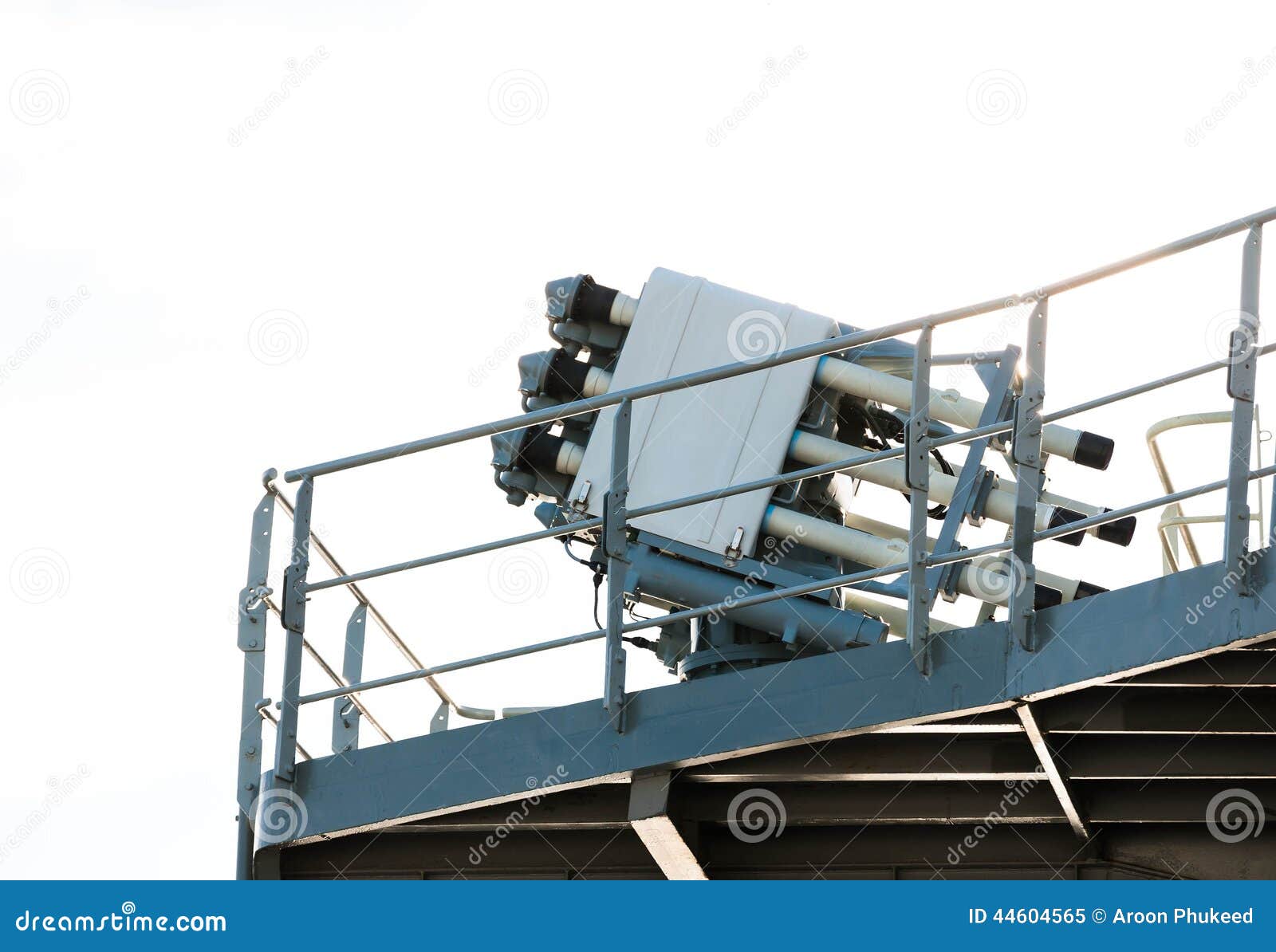 Missile on war ship stock image. Image of combat, military - 44604565