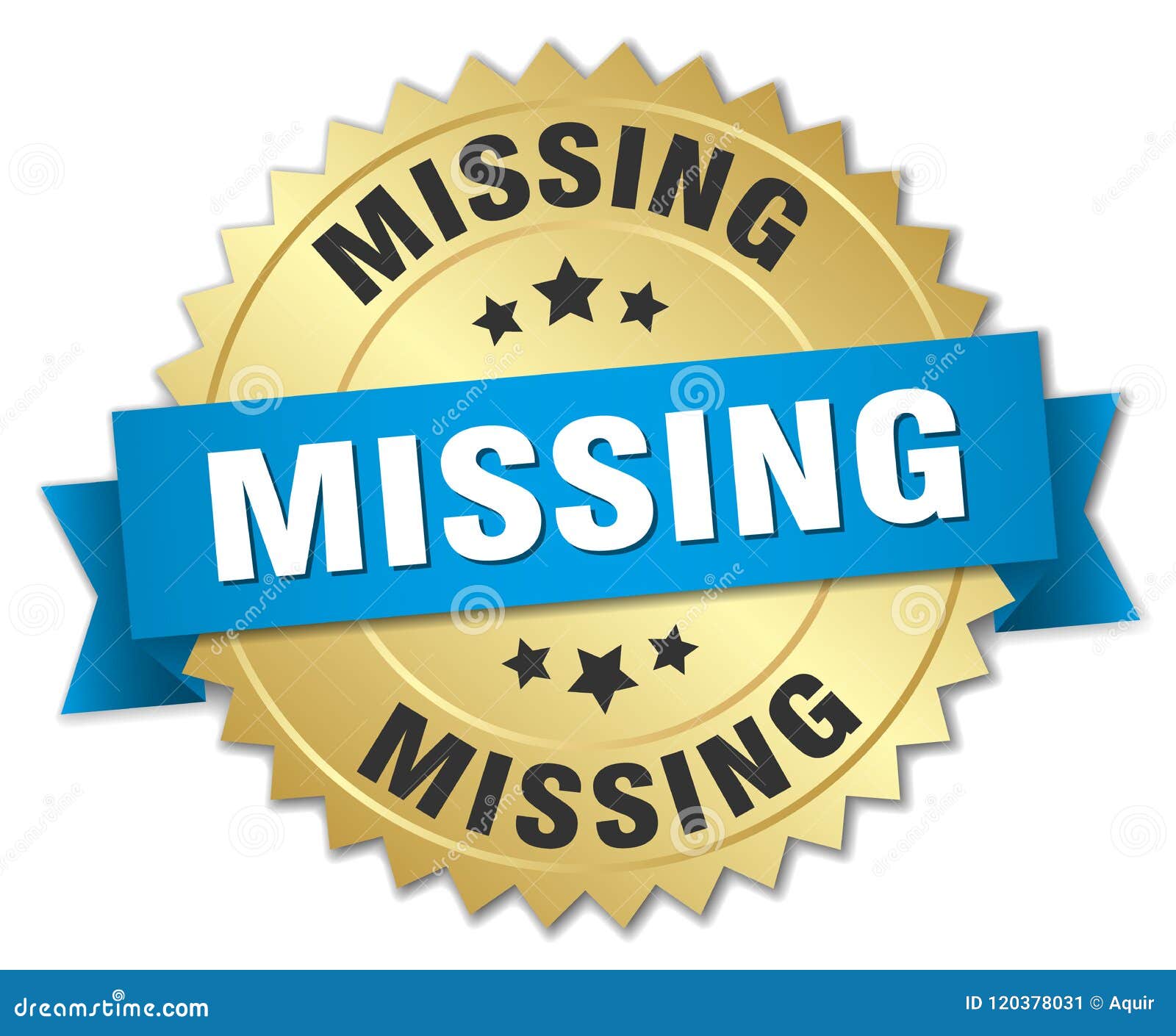 Missing vector illustratie. Illustration of schaduw - 120378031