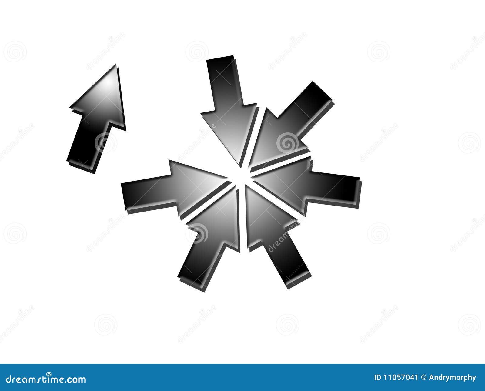 Missing arrows stock illustration. Illustration of direction - 11057041