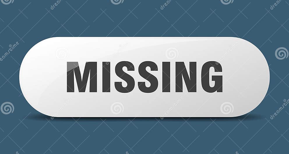 Missing Button. Missing Sign. Key. Push Button Stock Vector ...