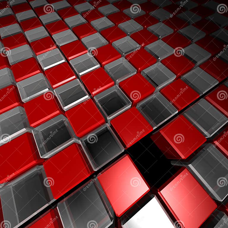 Missing cube background stock illustration. Illustration of plain ...