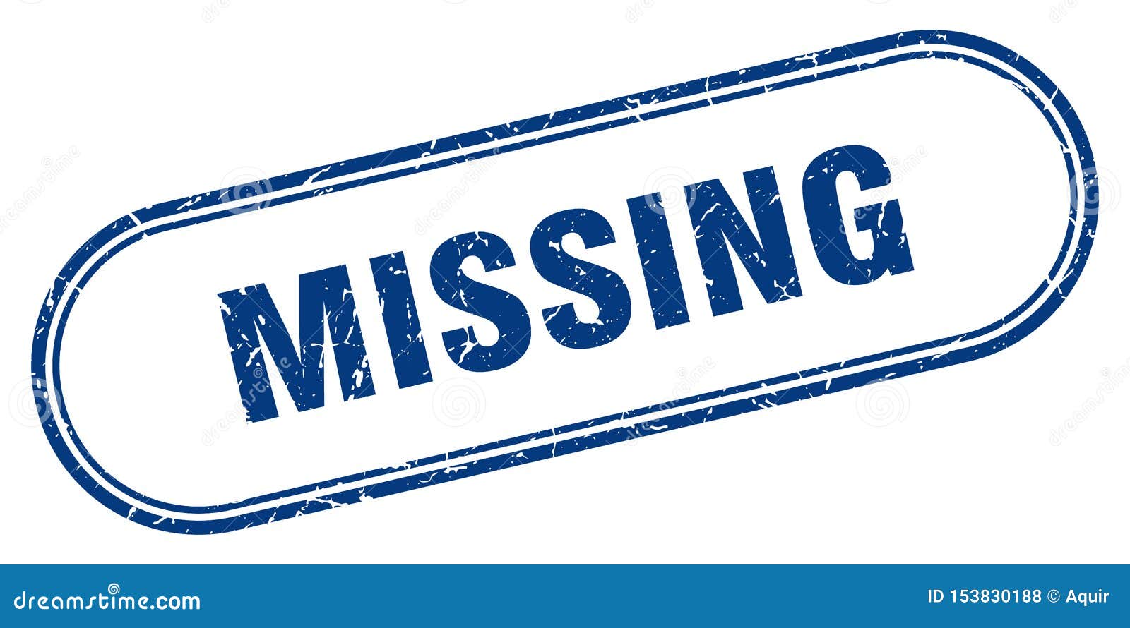Missing stamp stock vector. Illustration of vector, missing - 153830188