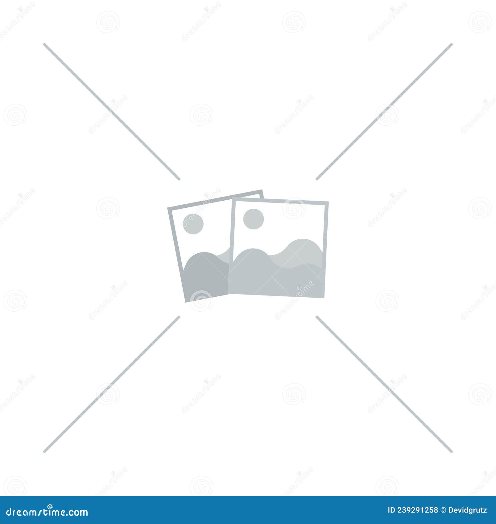 Missing Image Flat Vector Illustration. No Image Available Vector ...