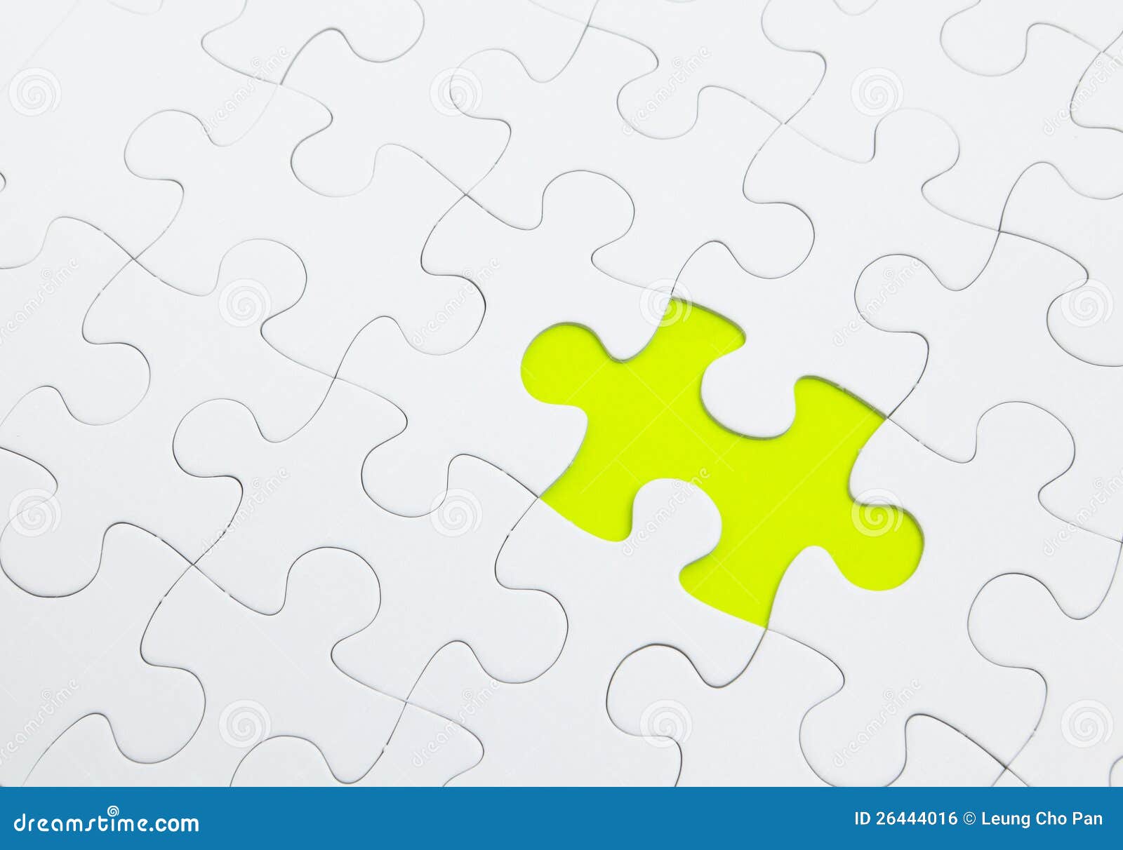 Missing Jigsaw puzzle stock photo. Image of glow, problem - 26444016