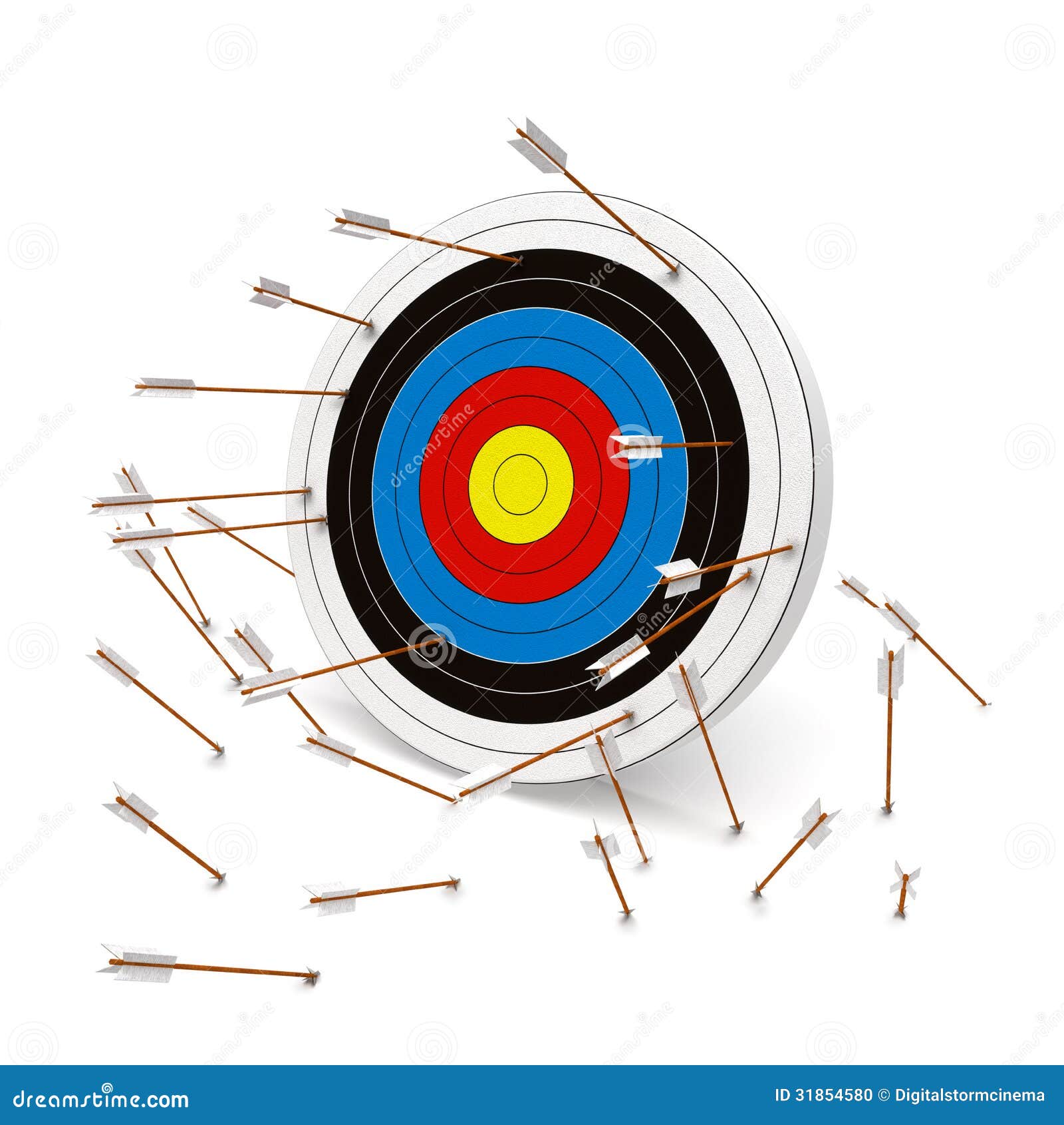 Missing the mark stock photo. Image of corporate, potshot - 31854580