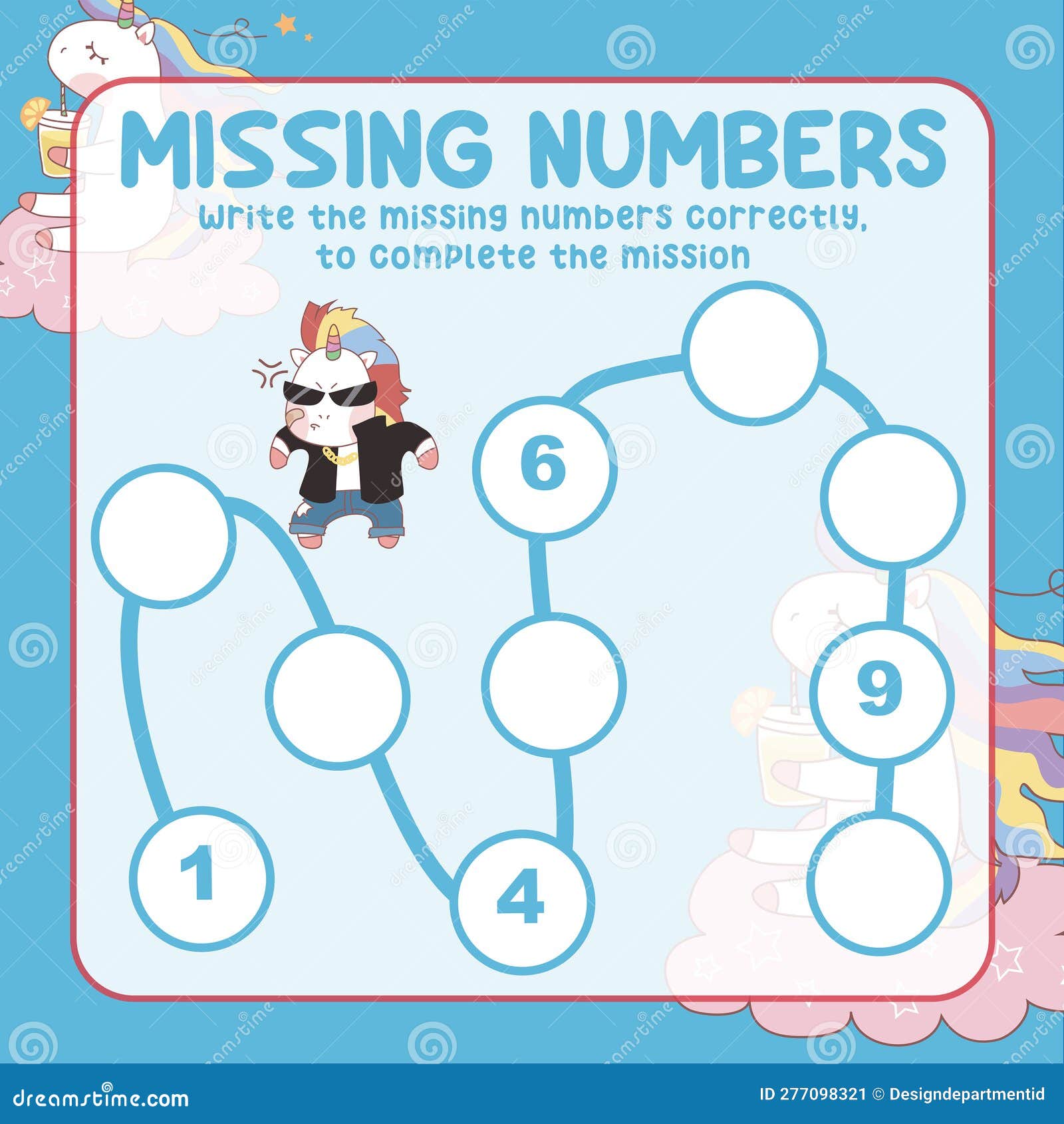 A Colourful Math Multiplication Table Illustration. Vector ...