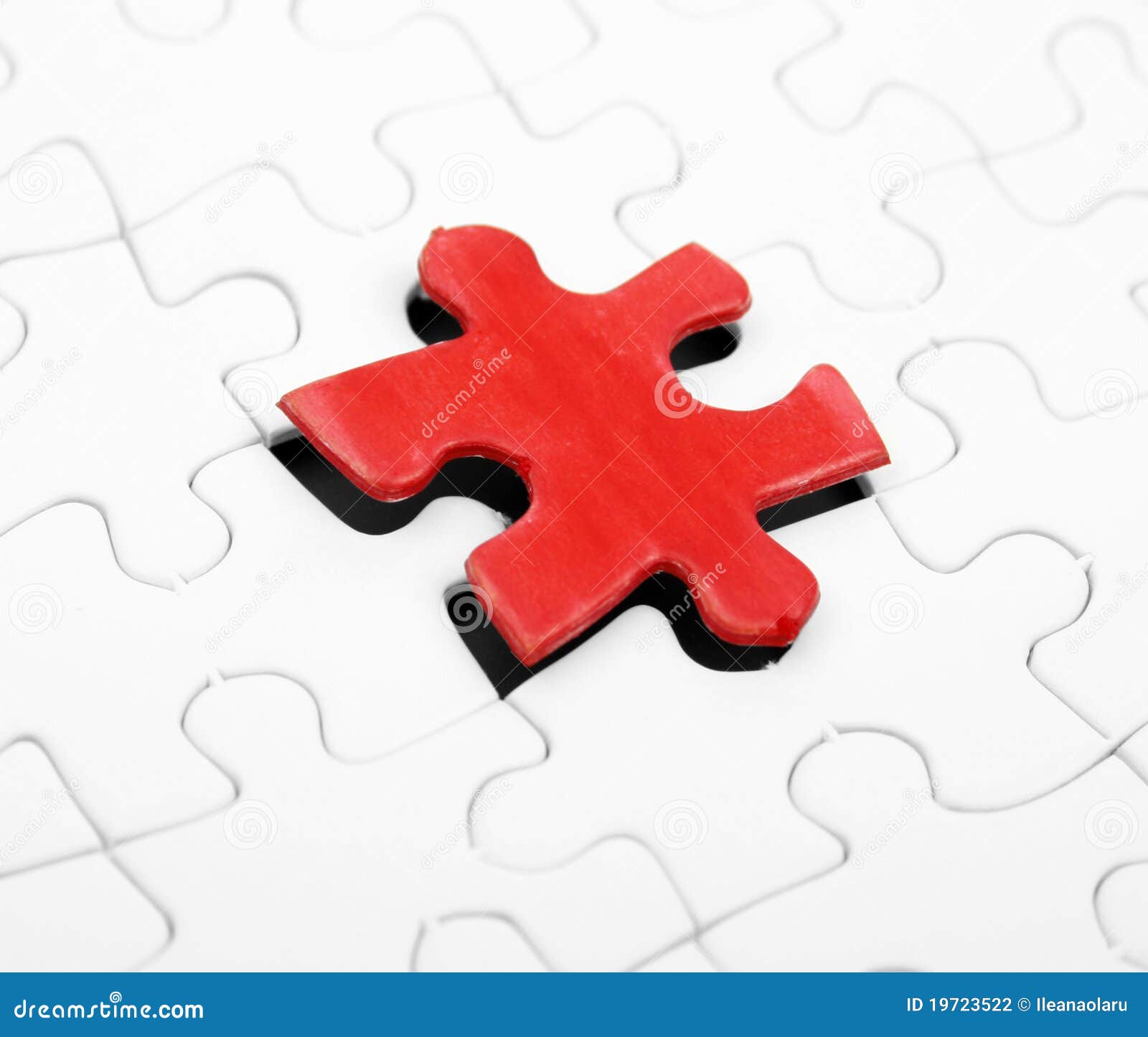 Missing piece stock photo. Image of render, pattern, slice - 19723522