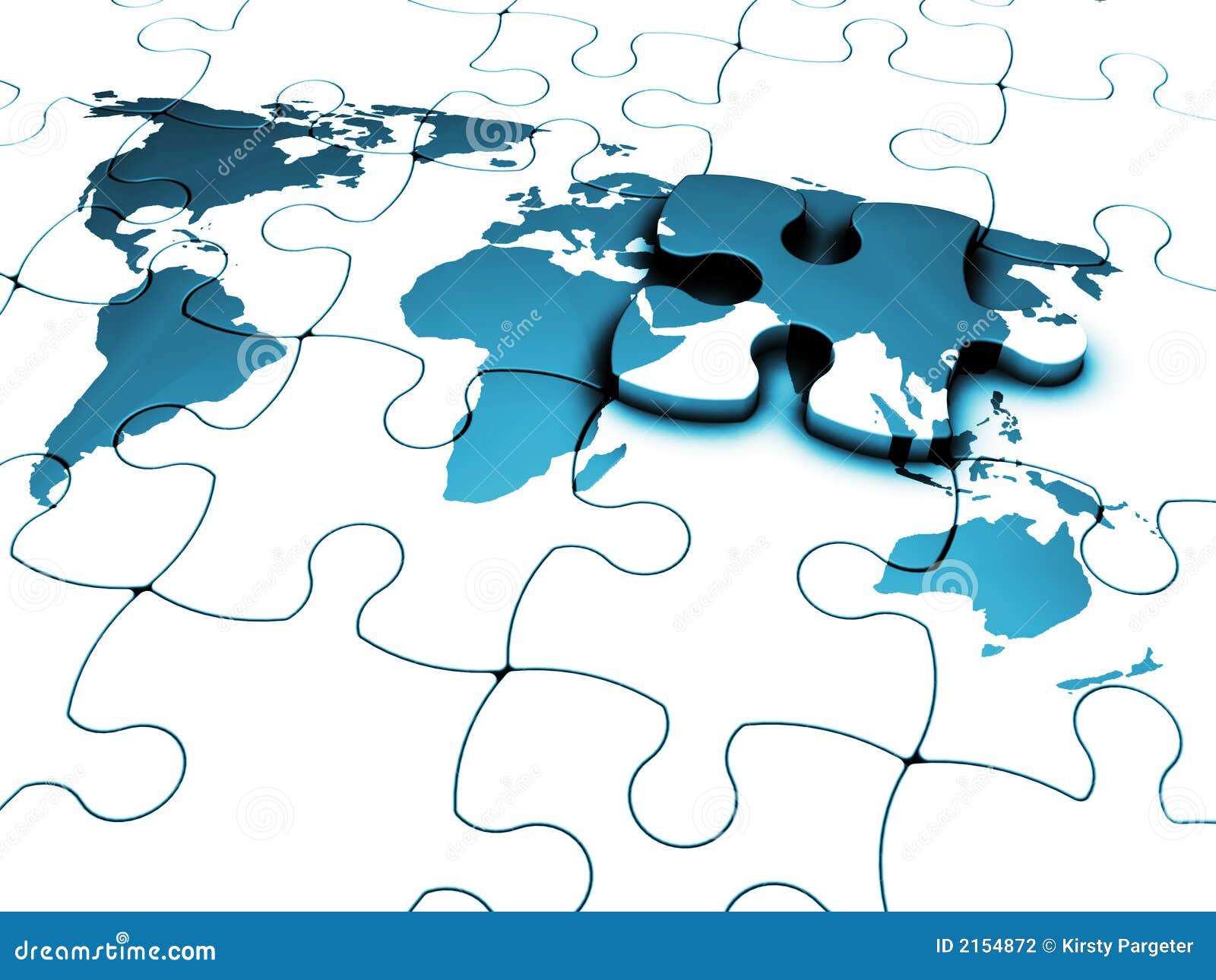 The missing piece stock illustration. Illustration of game - 2154872