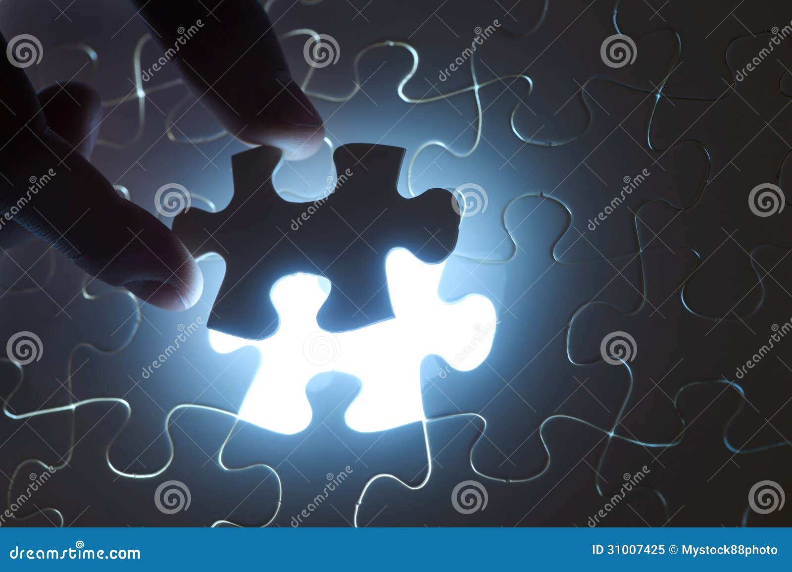 Missing Piece stock image. Image of togetherness, blank - 31007425