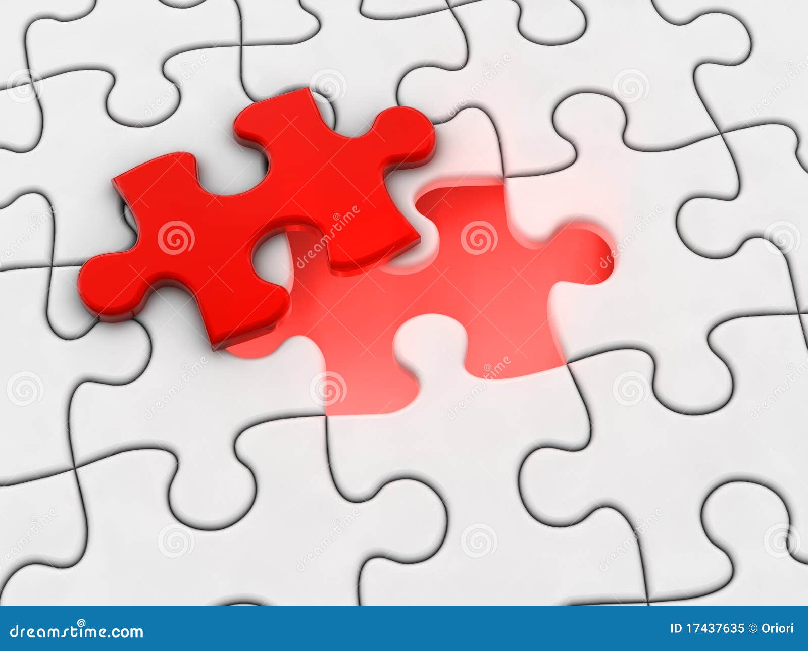 Missing puzzle stock illustration. Illustration of challenge - 17437635