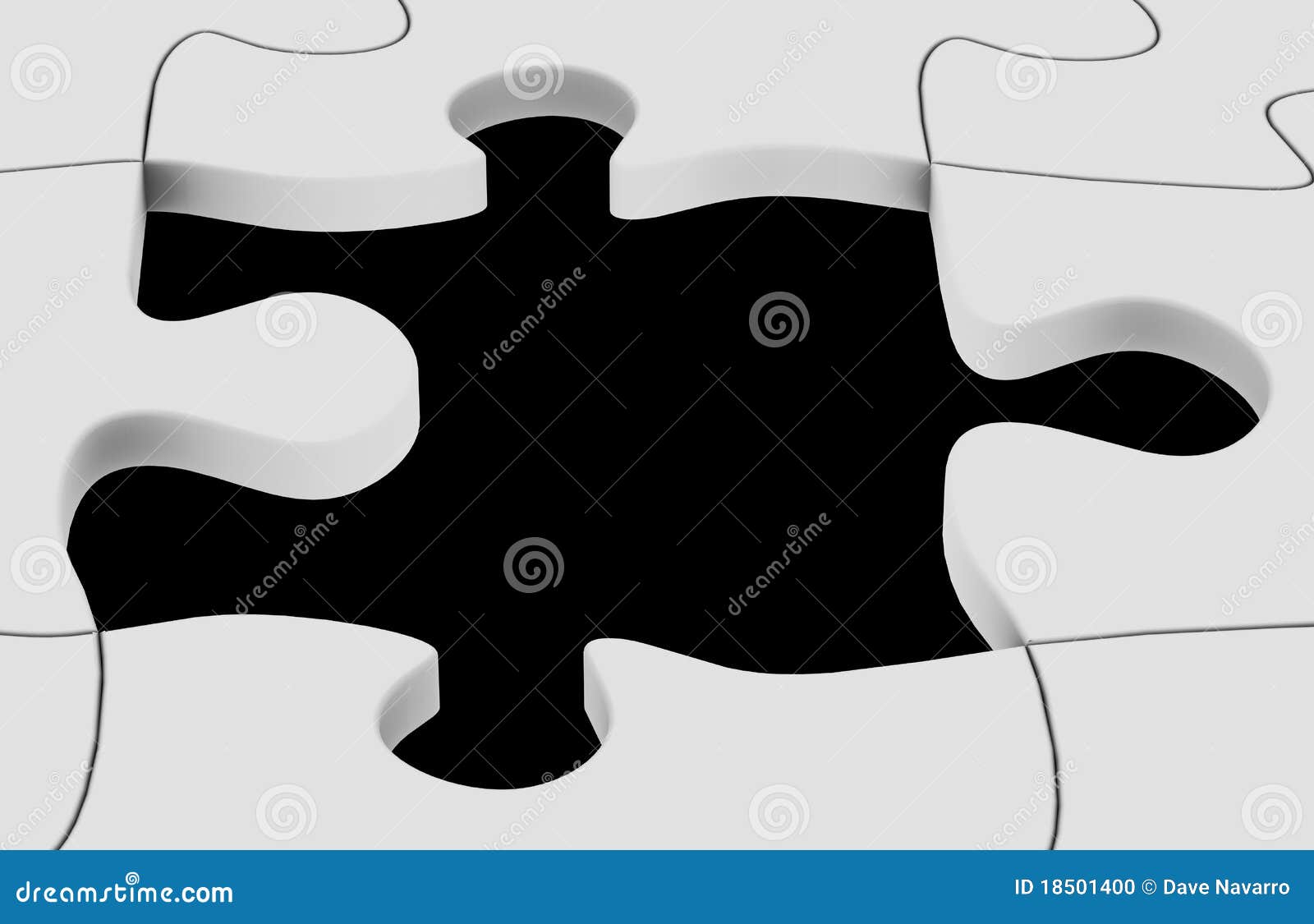 Missing Puzzle Piece stock illustration. Illustration of empty - 18501400