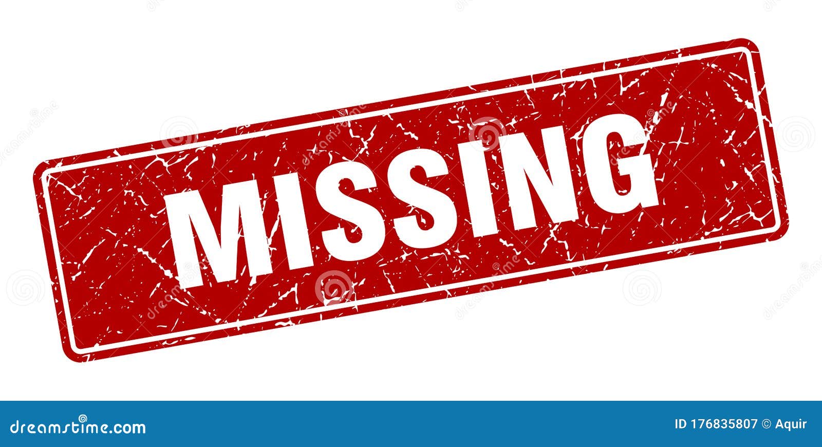 Missing Sign. Missing Grunge Stamp Stock Vector - Illustration of ...