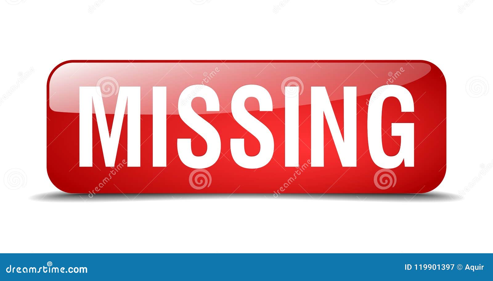 Missing button stock vector. Illustration of note, missing - 119901397