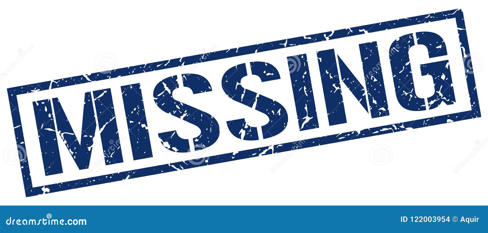 Missing stamp stock vector. Illustration of insignia - 122003954