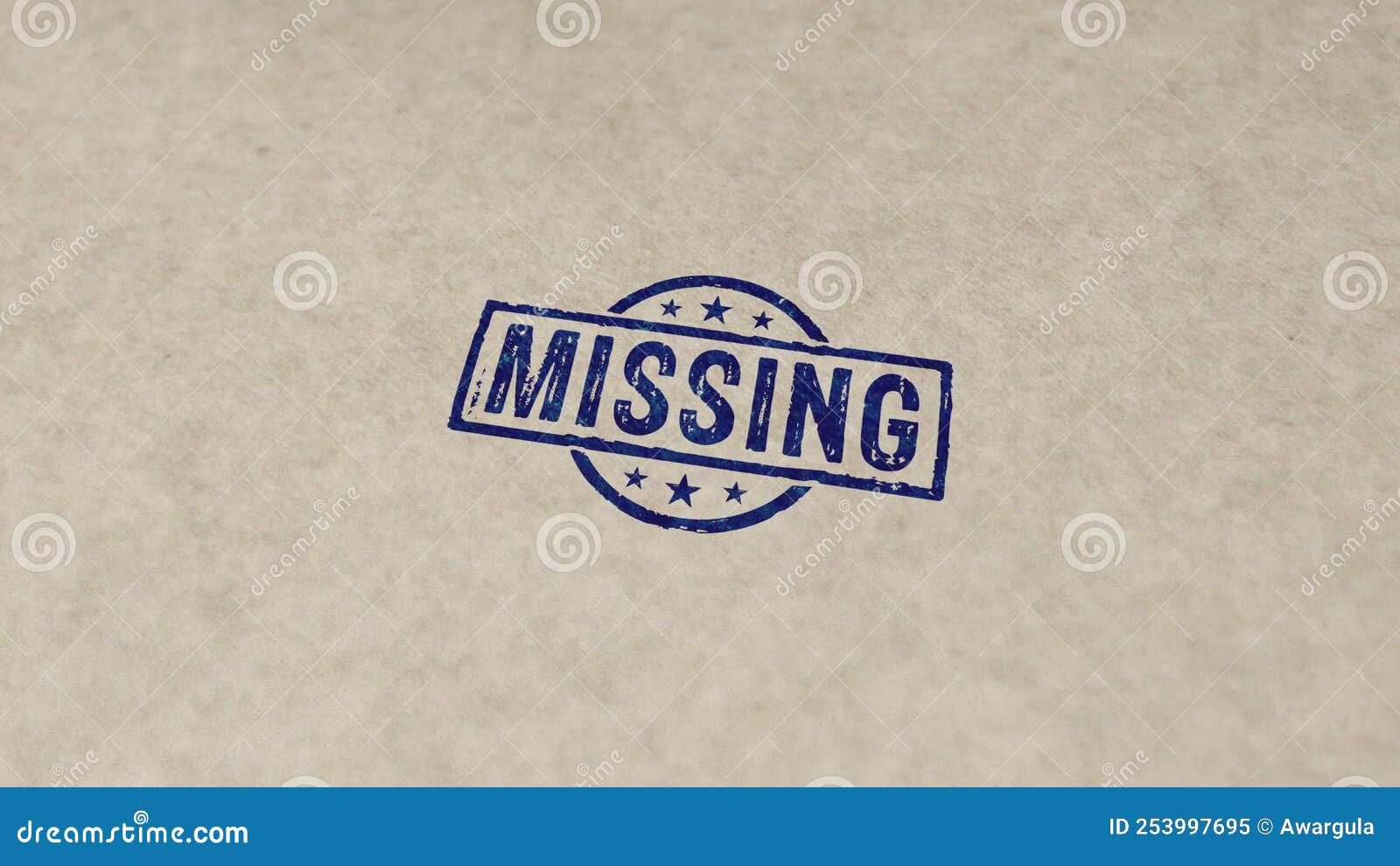 Missing Stamp and Stamping Animation Stock Video - Video of missing ...