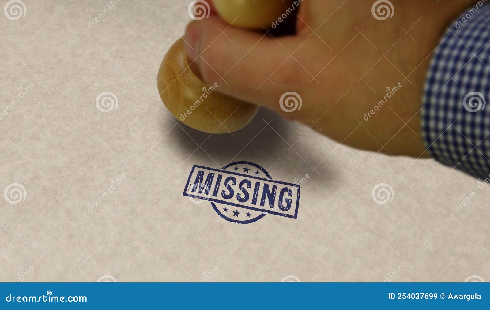 Missing stamp and stamping stock image. Image of missing - 254037699