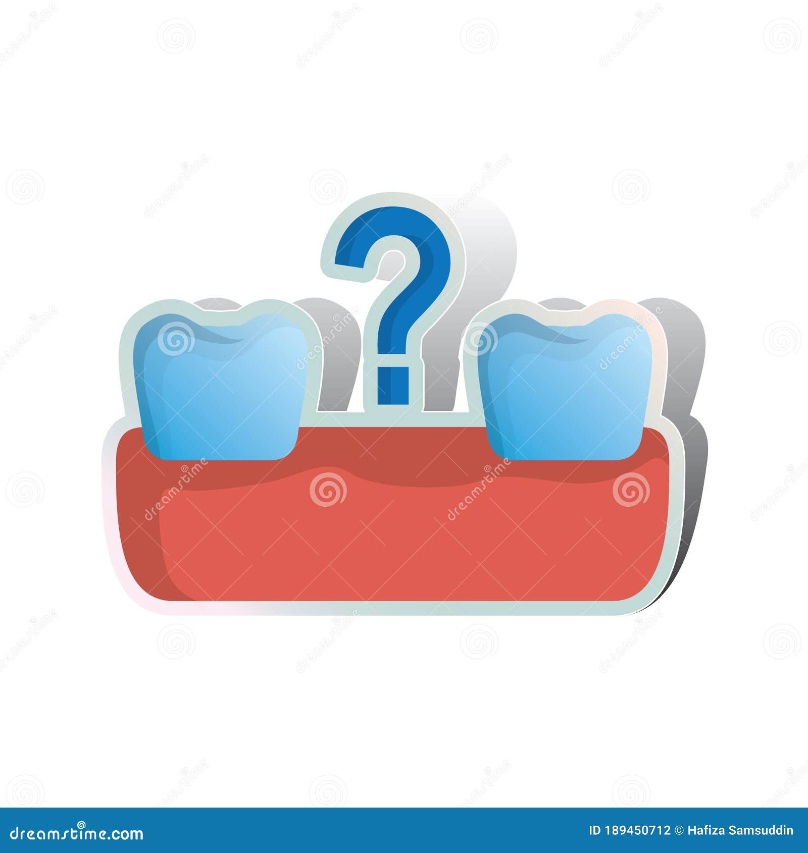 Missing Tooth Color Line Icon, Dental And Stomatolgy, Loose Tooth Sign ...