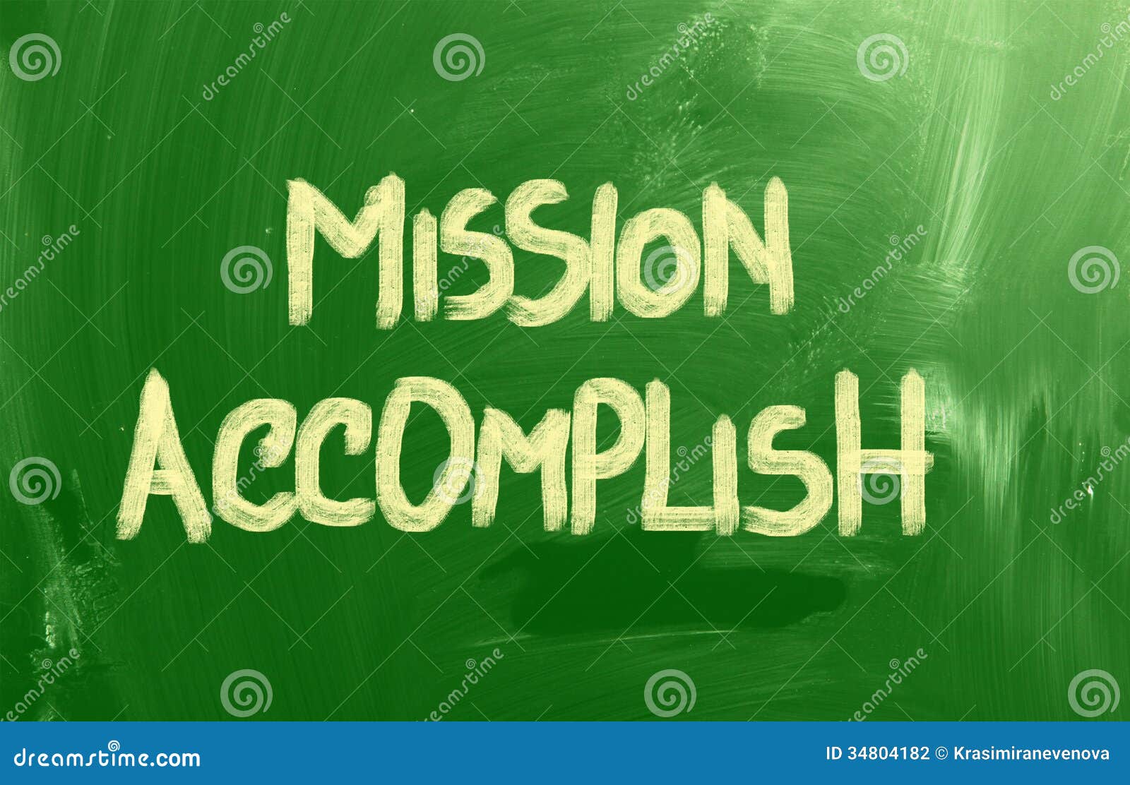 Mission Accomplish Concept stock photo. Image of achievement - 34804182
