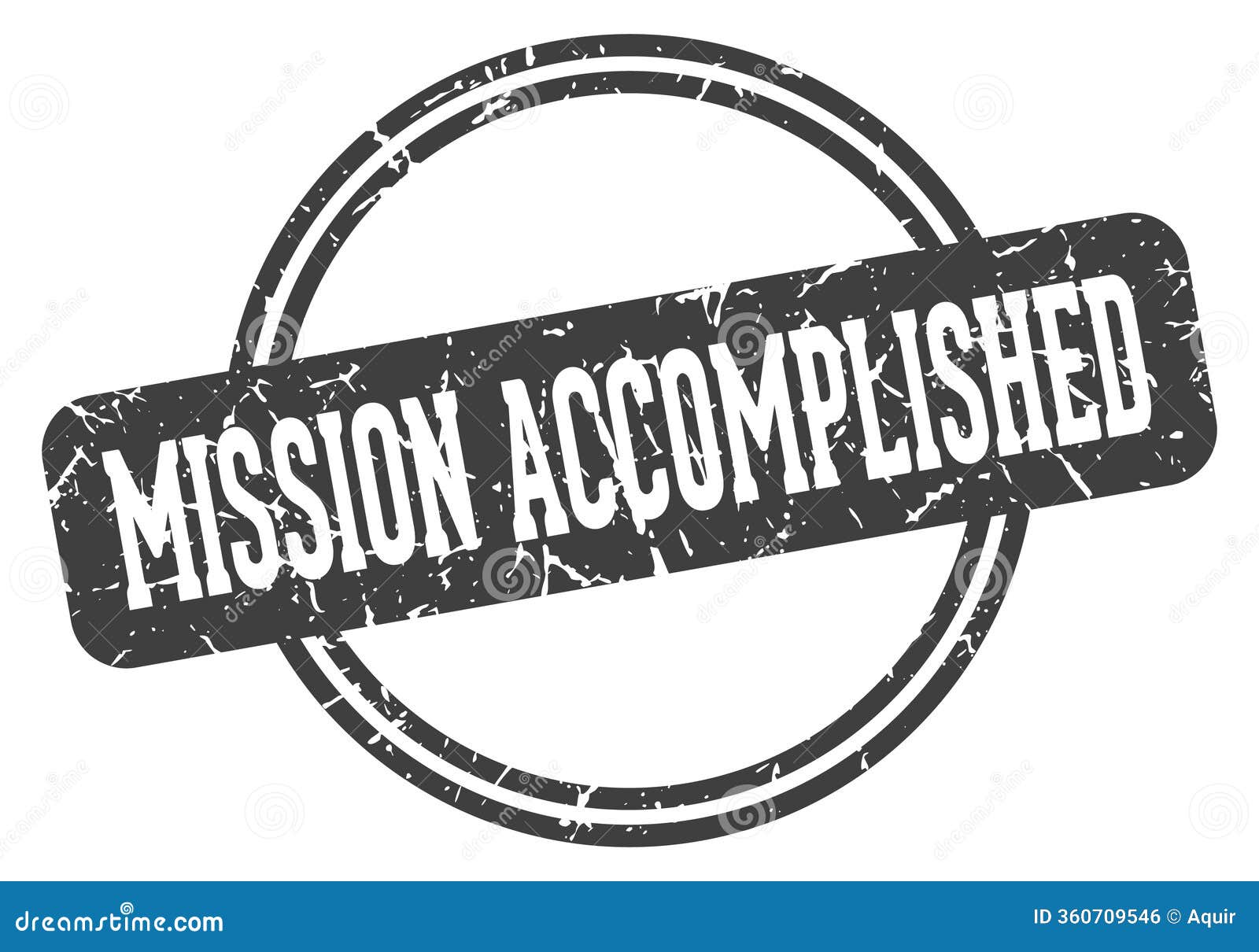 Mission Accomplished Sticker. Mission Accomplished Sign On Transparent ...