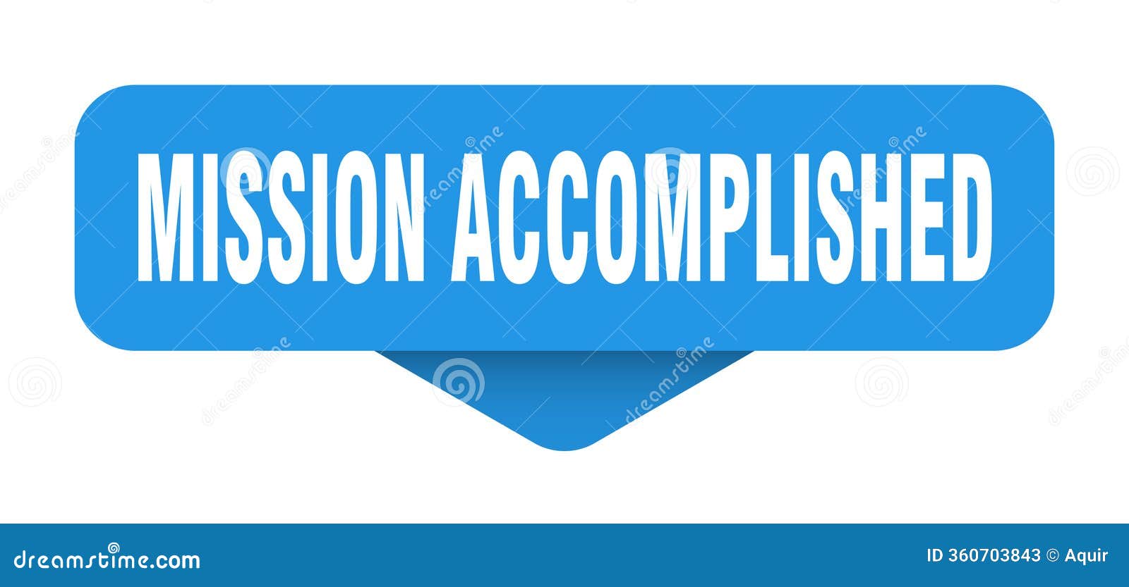 Accomplished Sticker. Accomplished Sign On Transparent Background ...