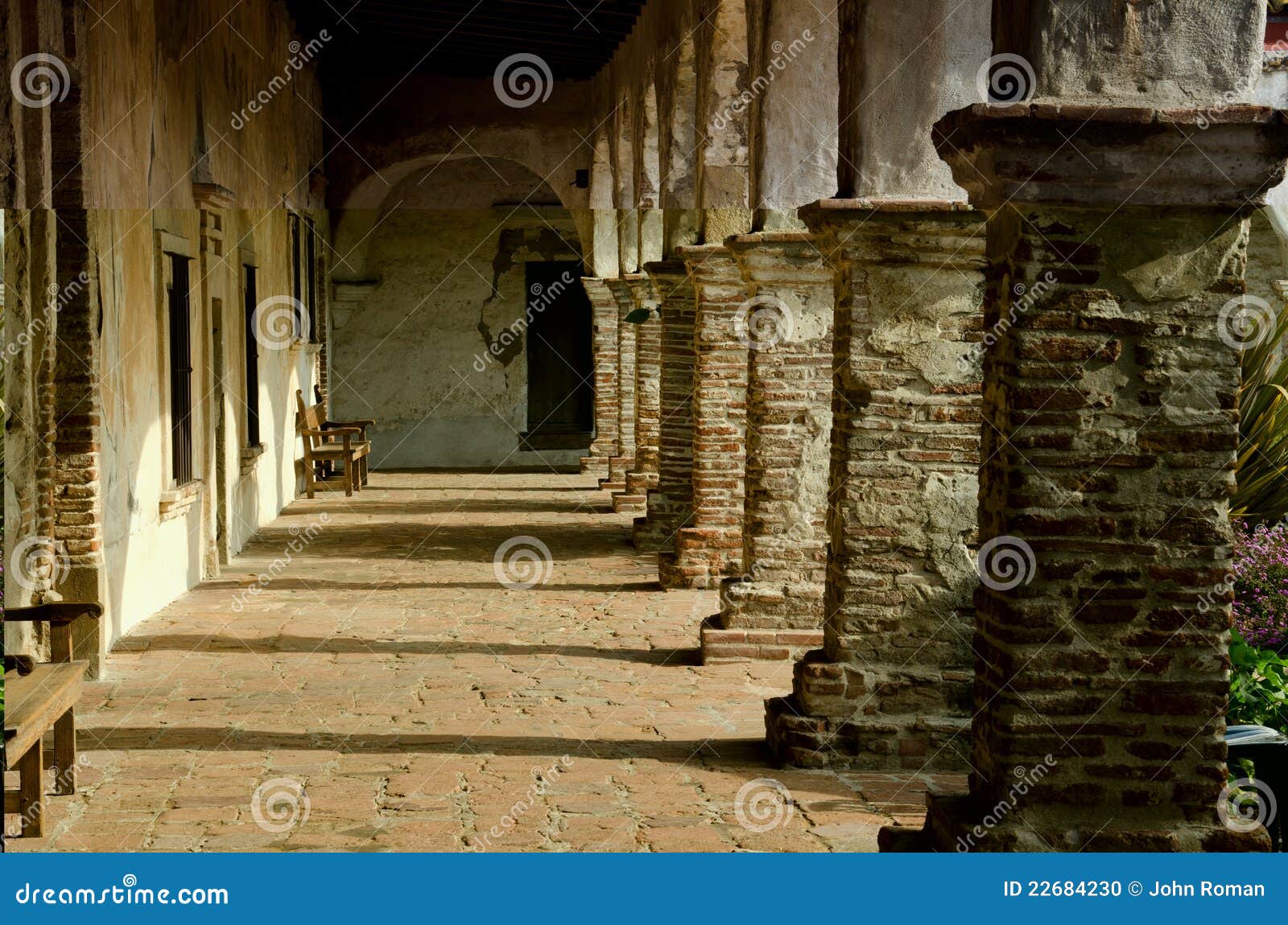 Mission building stock photo. Image of walkway, mission - 22684230