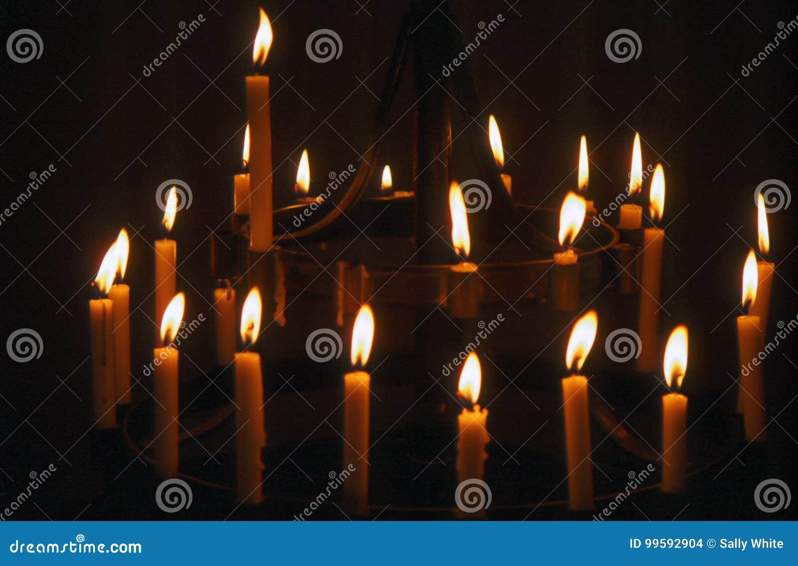 Mission Candles stock photo. Image of candles, church - 99592904