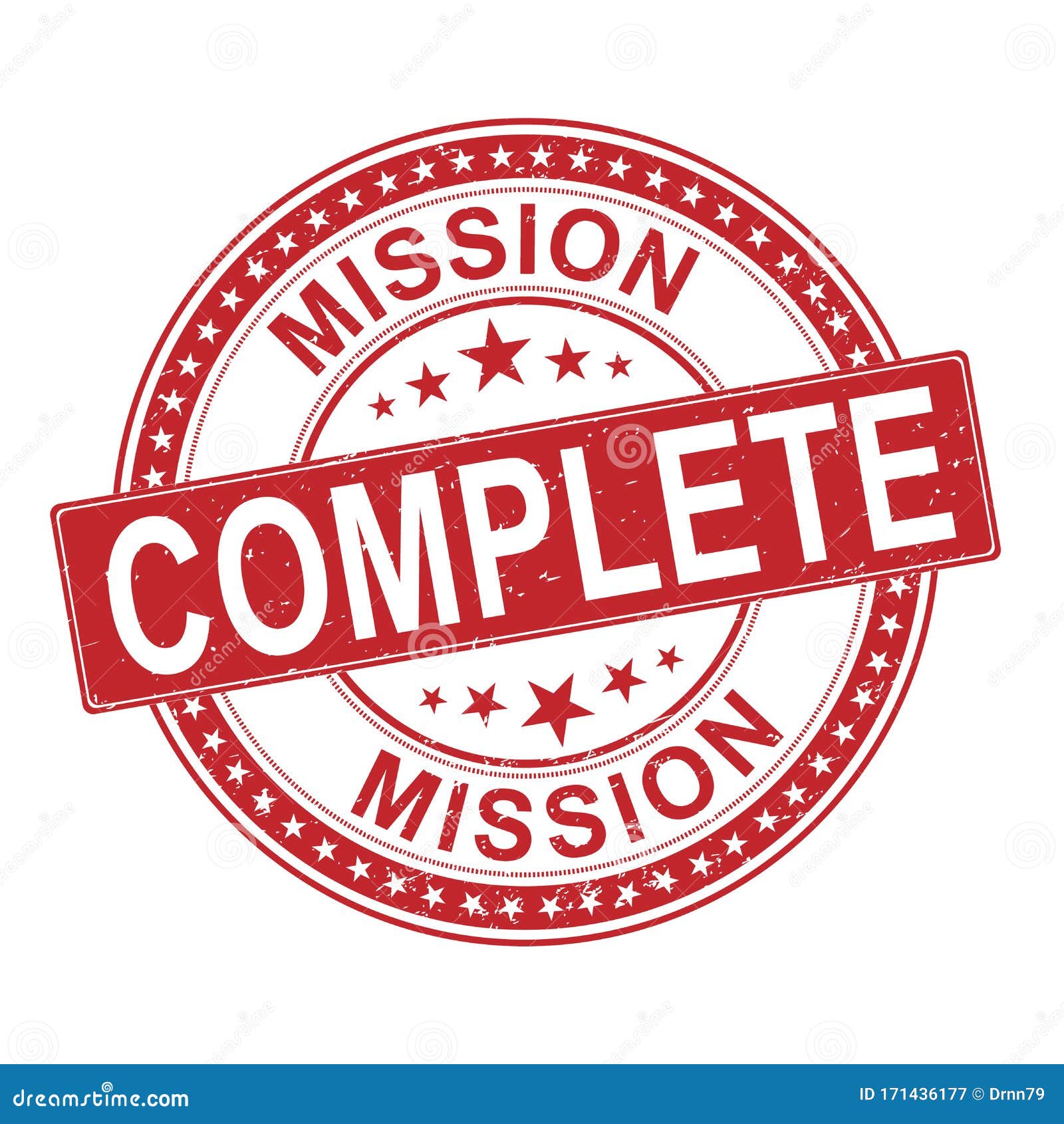 Mission Complete Grunge Rubber Stamp on White, Vector Illustration ...